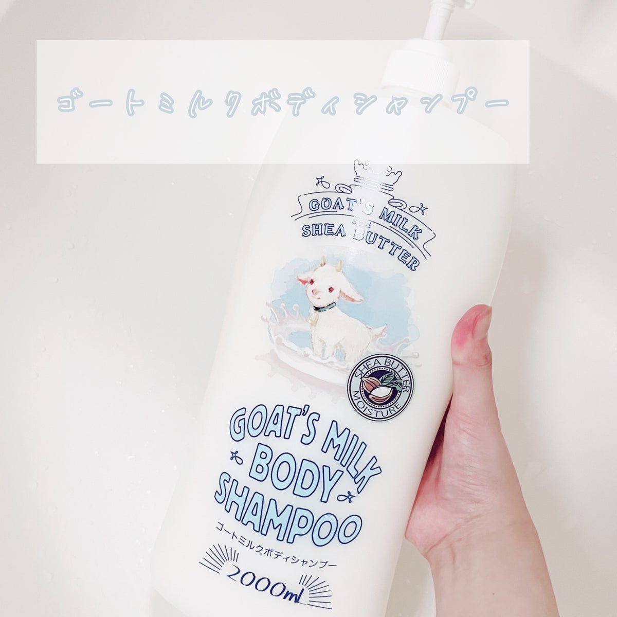 ゴートミルクボディシャンプー|goats Milkの口コミ 🍼ミルクボディシャンプー🍼 By 森野 心晴𓃟混合肌 Lips
