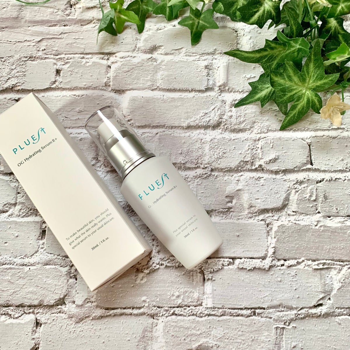 Og Hydrating Serum R(ogハイドレーティングセラムrプラス)|pluestの効果に関する口コミ 伸びと浸透が良く