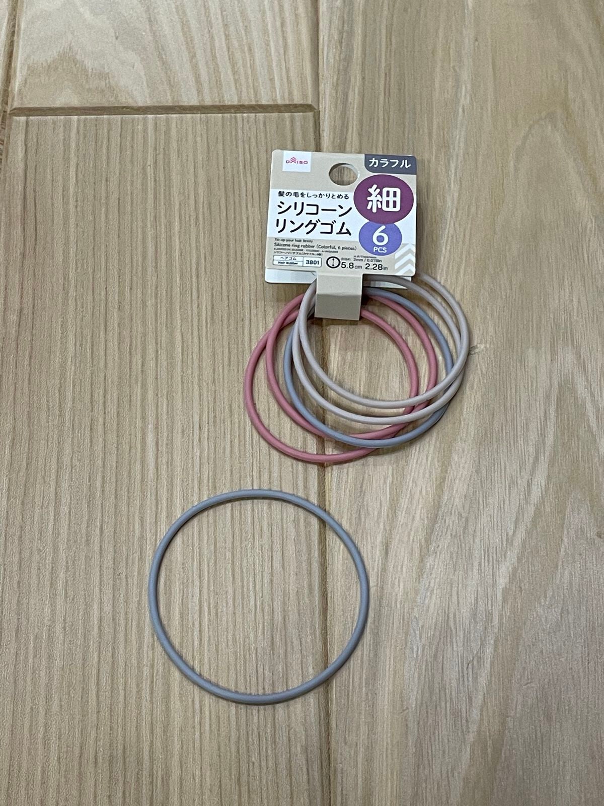 シリコーンリングゴム|daisoの口コミ 超優秀!100均で買えるおすすめヘアケアグッズ!daiso シリコーンリングゴム By ぅに