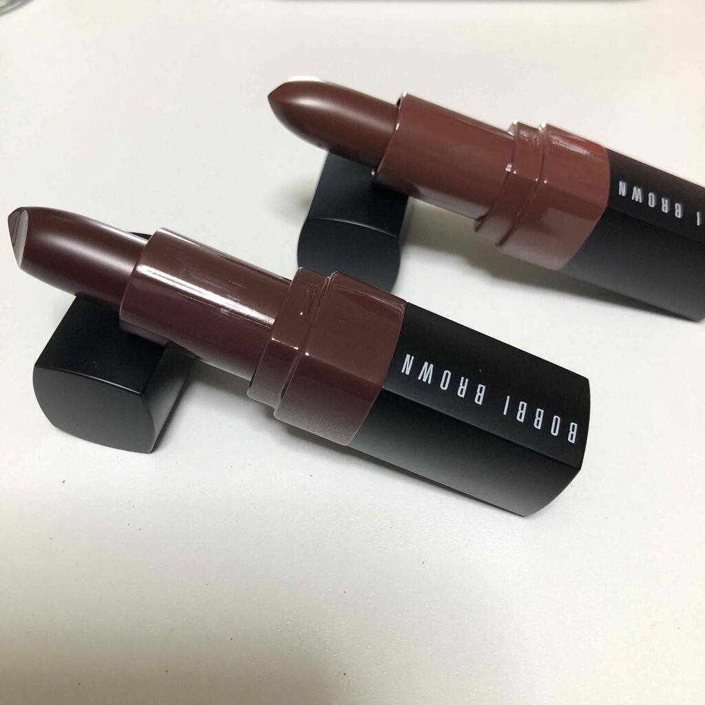 クラッシュド リップ カラー|bobbi Brownの口コミ ボビィブラウンのクラッシュドリップカラー36リッチココアと03ブラックベリー