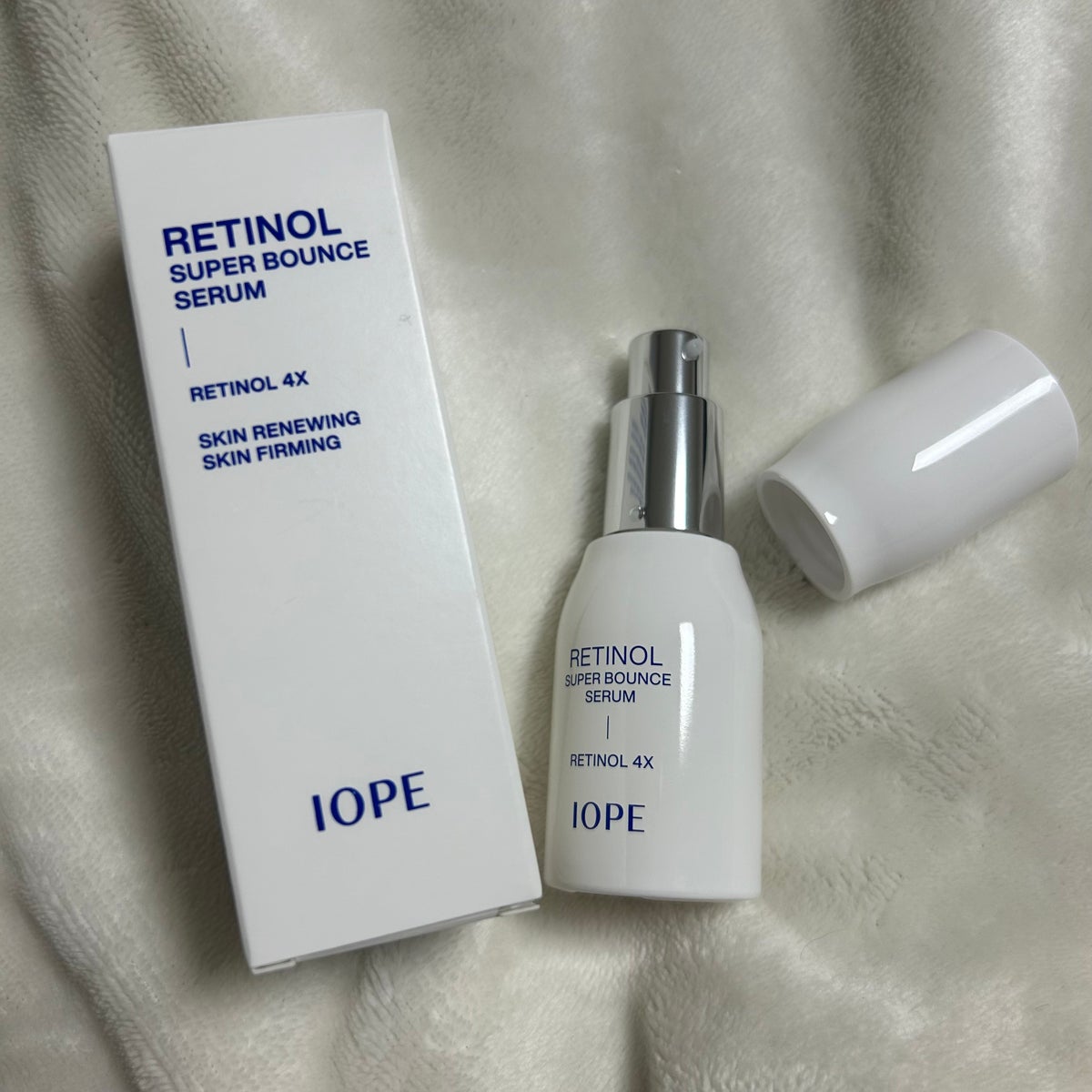 レチノール スーパーバウンス セラム|iopeの使い方を徹底解説 💙iope💙 【使った商品】 Iope レチノール スーパーバウンス