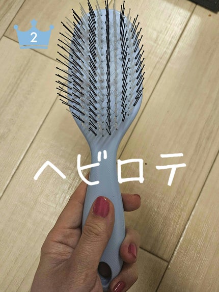 つやつや天然毛のミックスブラシ|マペペの使い方を徹底解説 ヘアブラシの衣替え!人気のマペペのつやつ By 白いポメラニアン普通肌30代