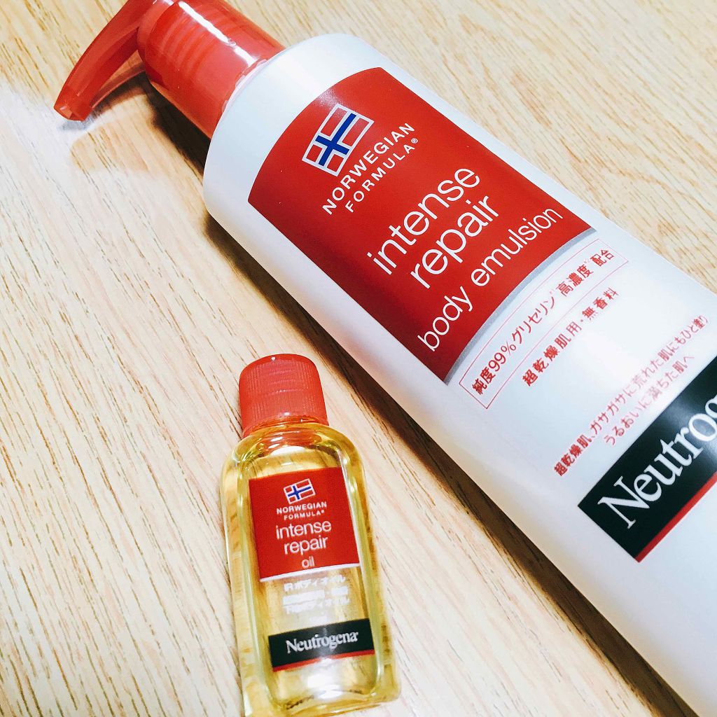 ノルウェー フォーミュラ インテンスリペア ボディ エマルジョン|neutrogenaの口コミ ボディケア ニュートロジーナ By