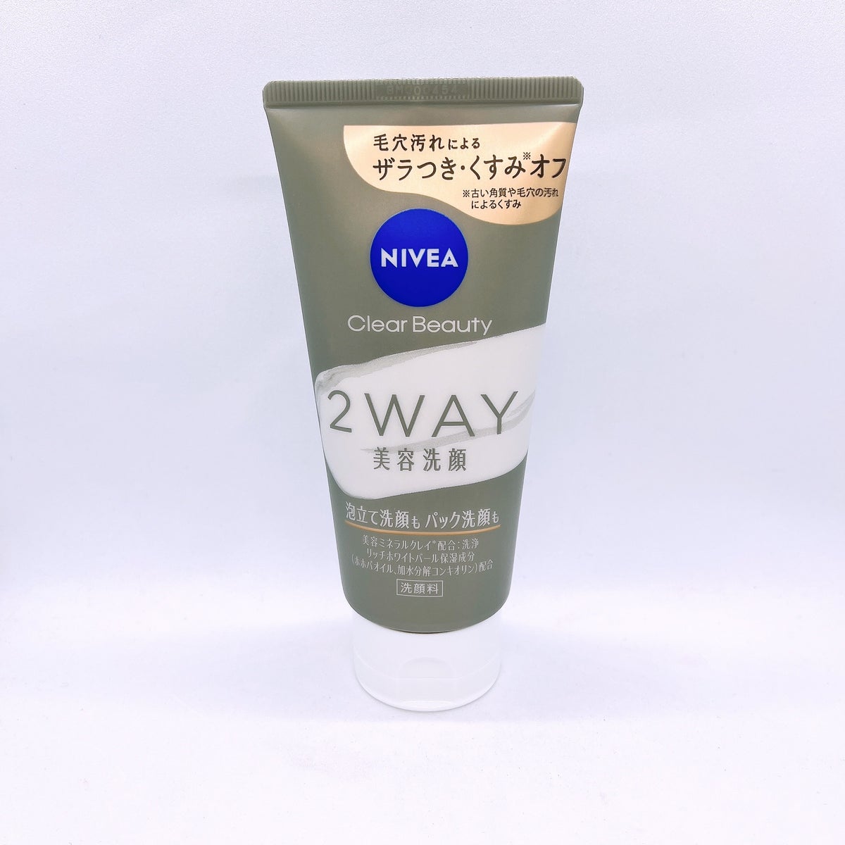 ニベア クリアビューティー2way美容洗顔|ニベアの口コミ ニベア花王様から頂きました。 ニベア クリアビューティー2way美容洗顔を使用