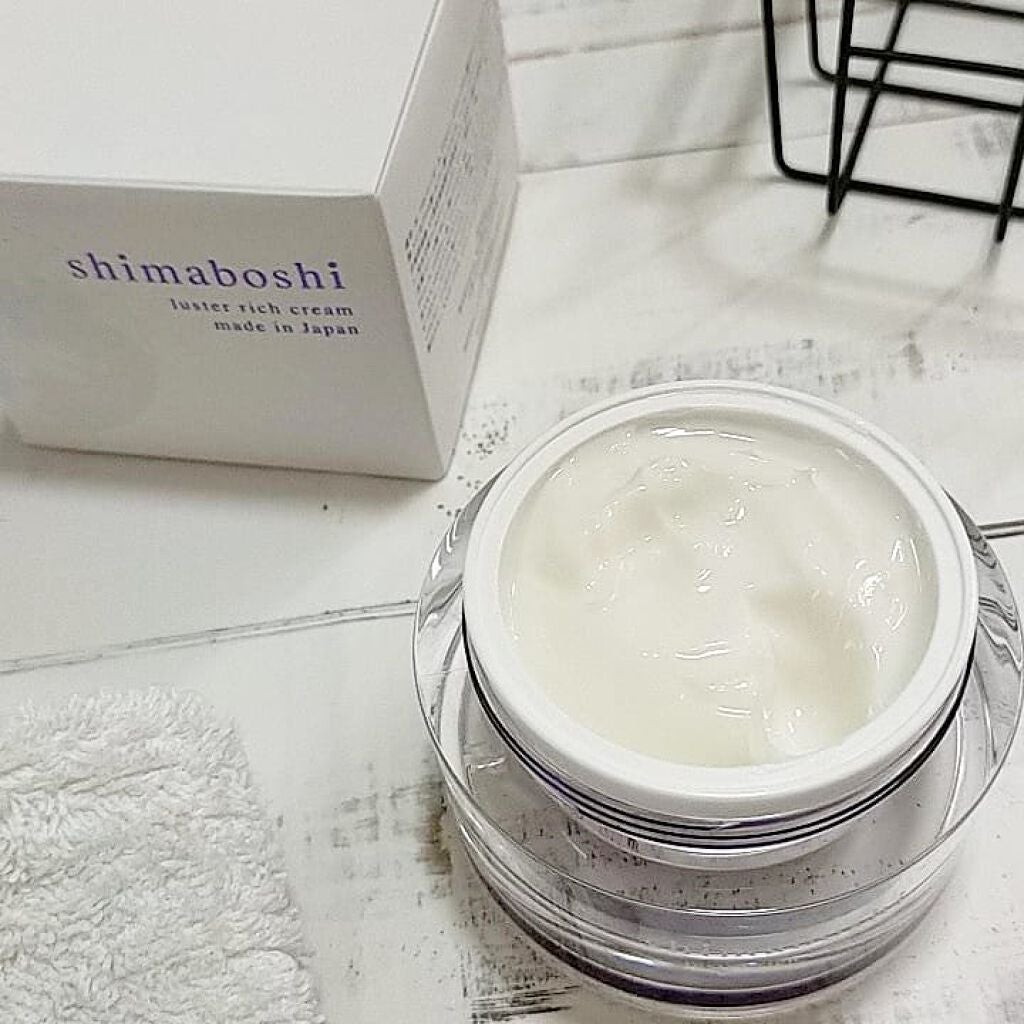 ラスターリッチクリーム|shimaboshiの口コミ シマボシ ラスターリッチクリーム💗 By コスメ好きアラサー主婦💓フォロバ100