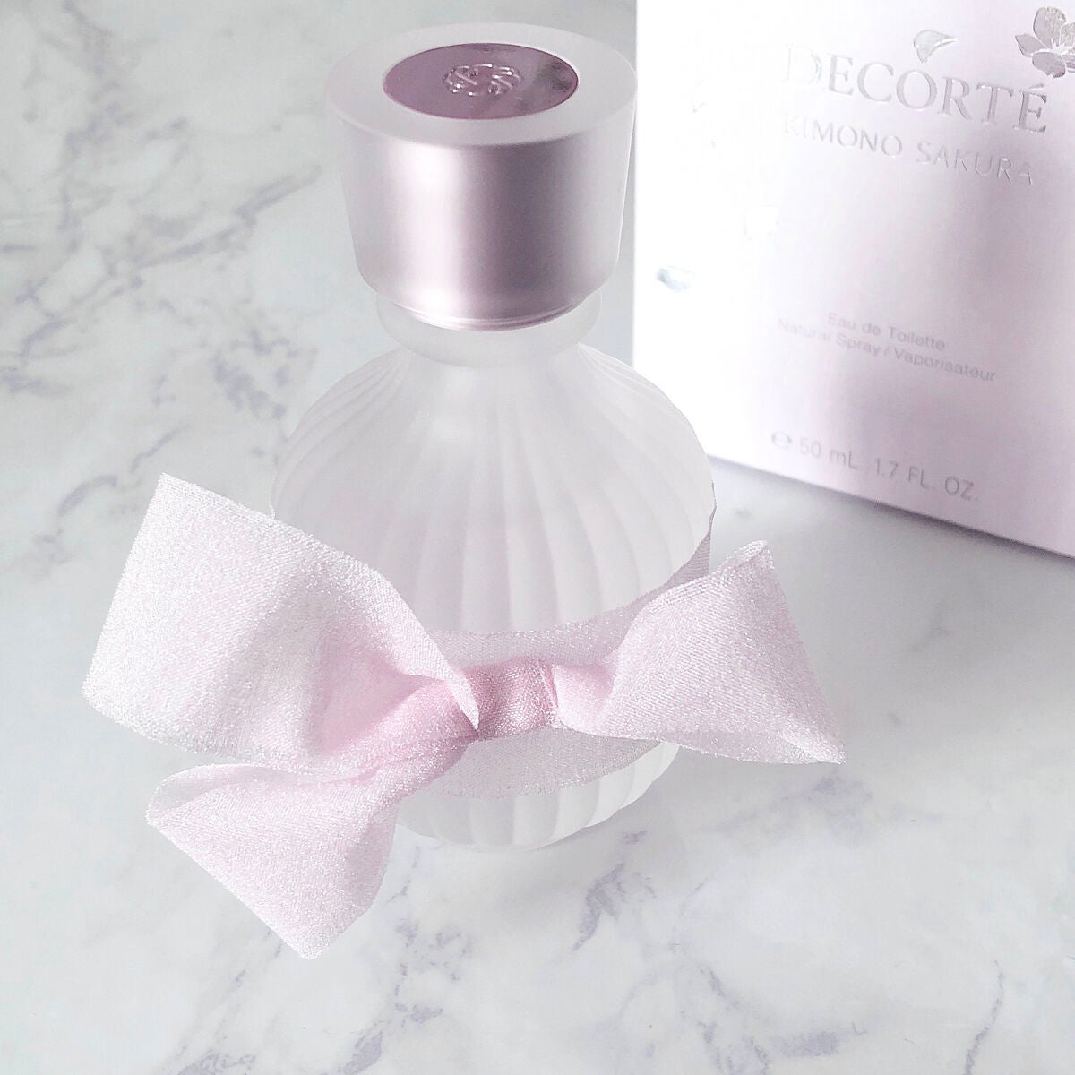 【限定香水レディース】キモノ サクラ オードトワレ 50ml|decortÉの口コミ「今年もdecortÉから限定で発売されたキモノ