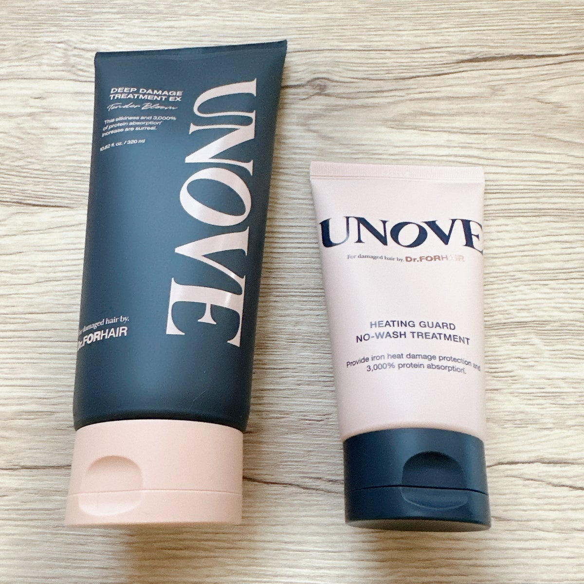 Unoveのヘアケア・スタイリング ディープダメージトリートメントex他、2商品を使った口コミ Unove ディープダメージトリートメント