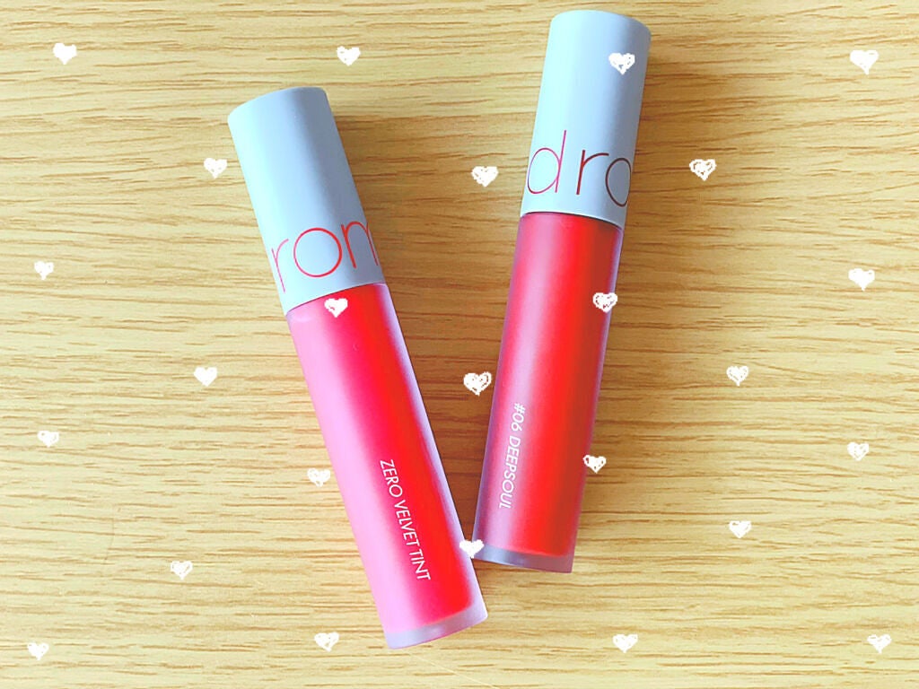 ゼロベルベットティント|romandndは落ちないのか?色持ちに関する口コミ「 💄romandnd〖 06 11 〗 」 By Soh Lips