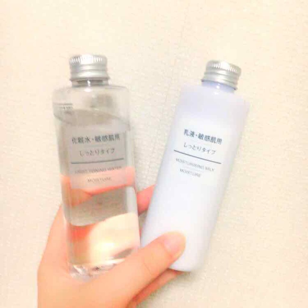 無印良品のスキンケア・基礎化粧品 化粧水・敏感肌用・しっとりタイプ他、2商品を使った口コミ「 最近のスキンケア なんで買うのを今まで躊躇して