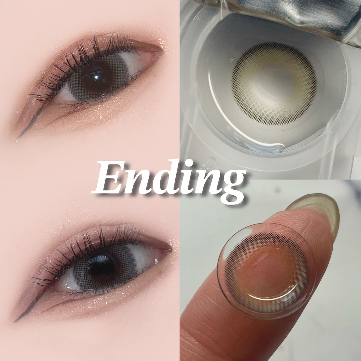 Ending 1day|olensのカラコンレポ・着画口コミ 韓国アイドルみたいなちゅるんな瞳に👀 By にょん🌷🤍混合肌20代