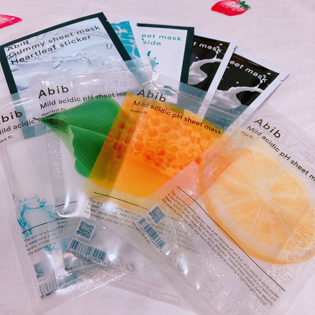【限定シートマスク・パック】ガムシートマスク ドクダミ|abib の口コミ 初めて購入したabibのシートマスク🌼 By ぱんだこぱんだ