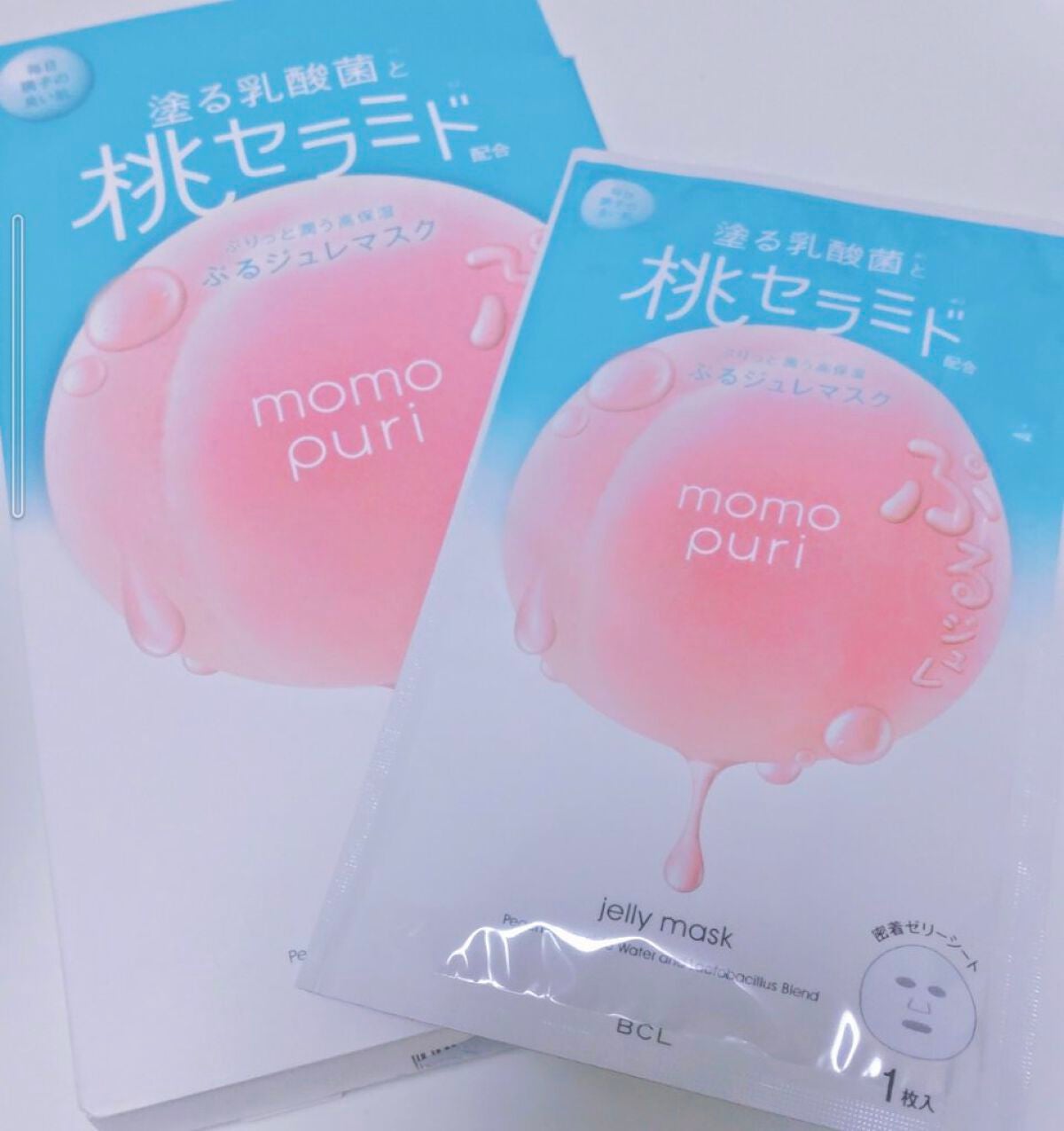 潤いぷるジュレマスク|ももぷりの使い方を徹底解説 1枚でぷるっと弾む肌!塗る乳酸菌と桃セラミド配合 By ぬい🧸フォロバ強化中 Lips