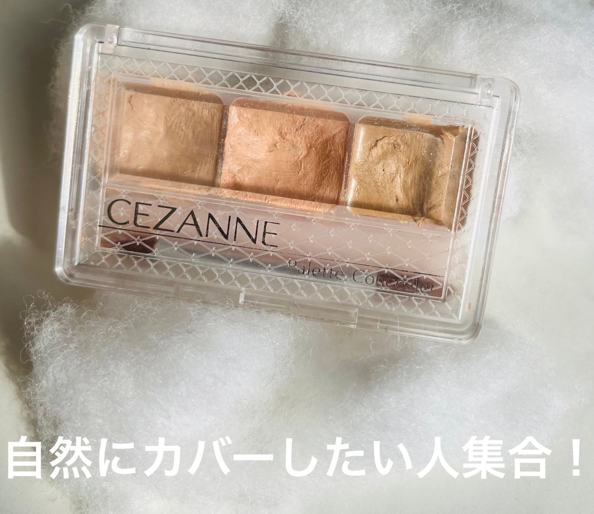 パレットコンシーラー|cezanneの使い方を徹底解説 ゆいです。 【商品】 セザンヌ パレットコンシーラー By ゆい敏感肌 Lips
