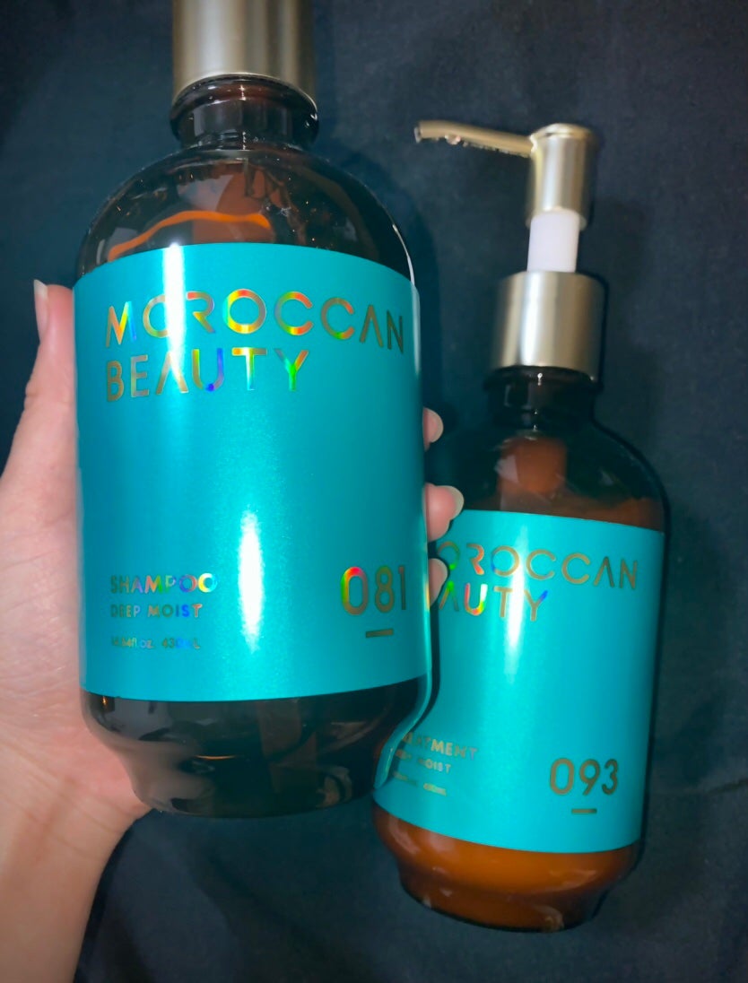 ディープモイスト シャンプー ヘアトリートメント|モロッカンビューティの口コミ モロッカンビューティディープモイストシャンプー ヘア
