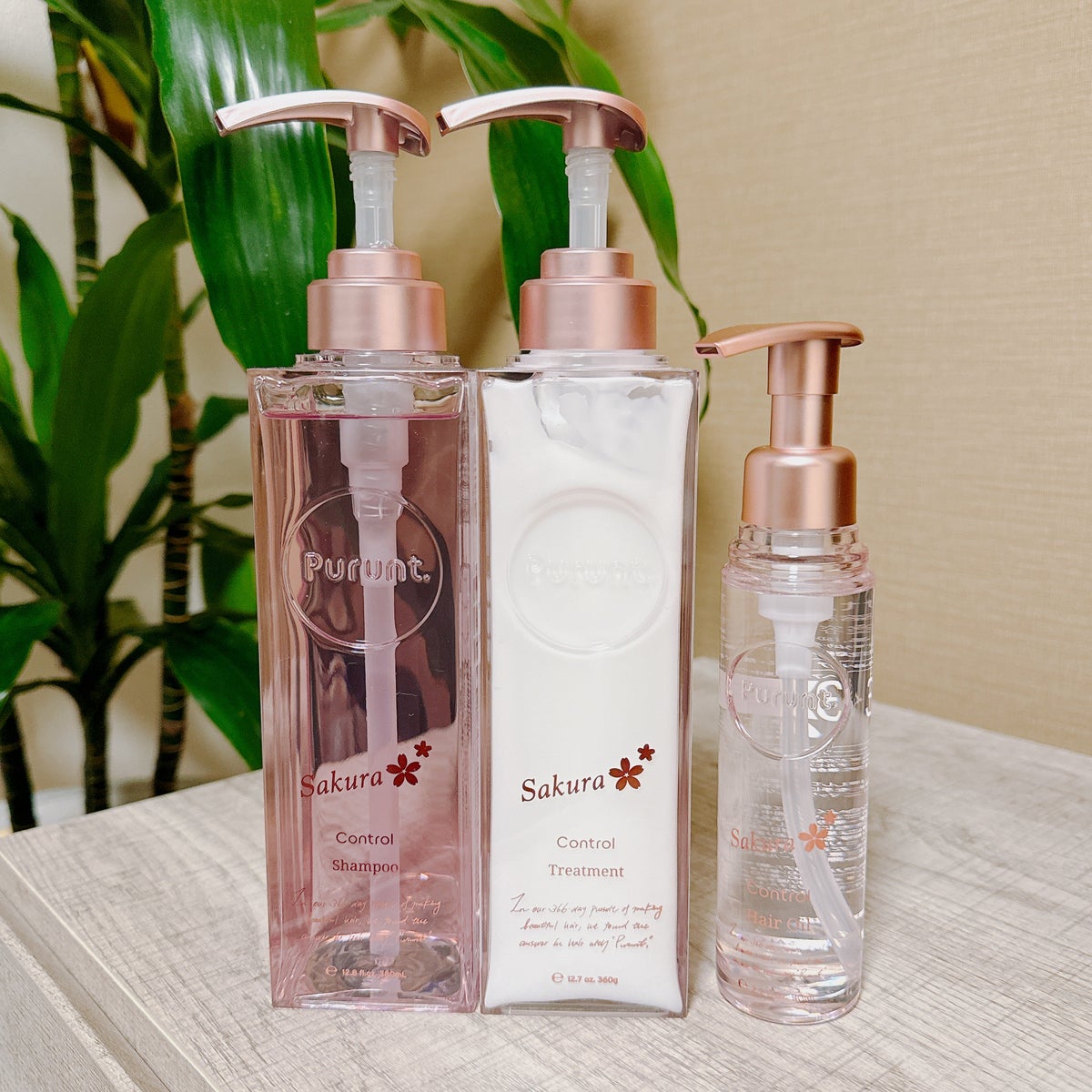 【限定ヘアケア・スタイリング】プルント コントロールペアセット サクラ|puruntの口コミ 相変わらずいい香りのプルント。 By Mn