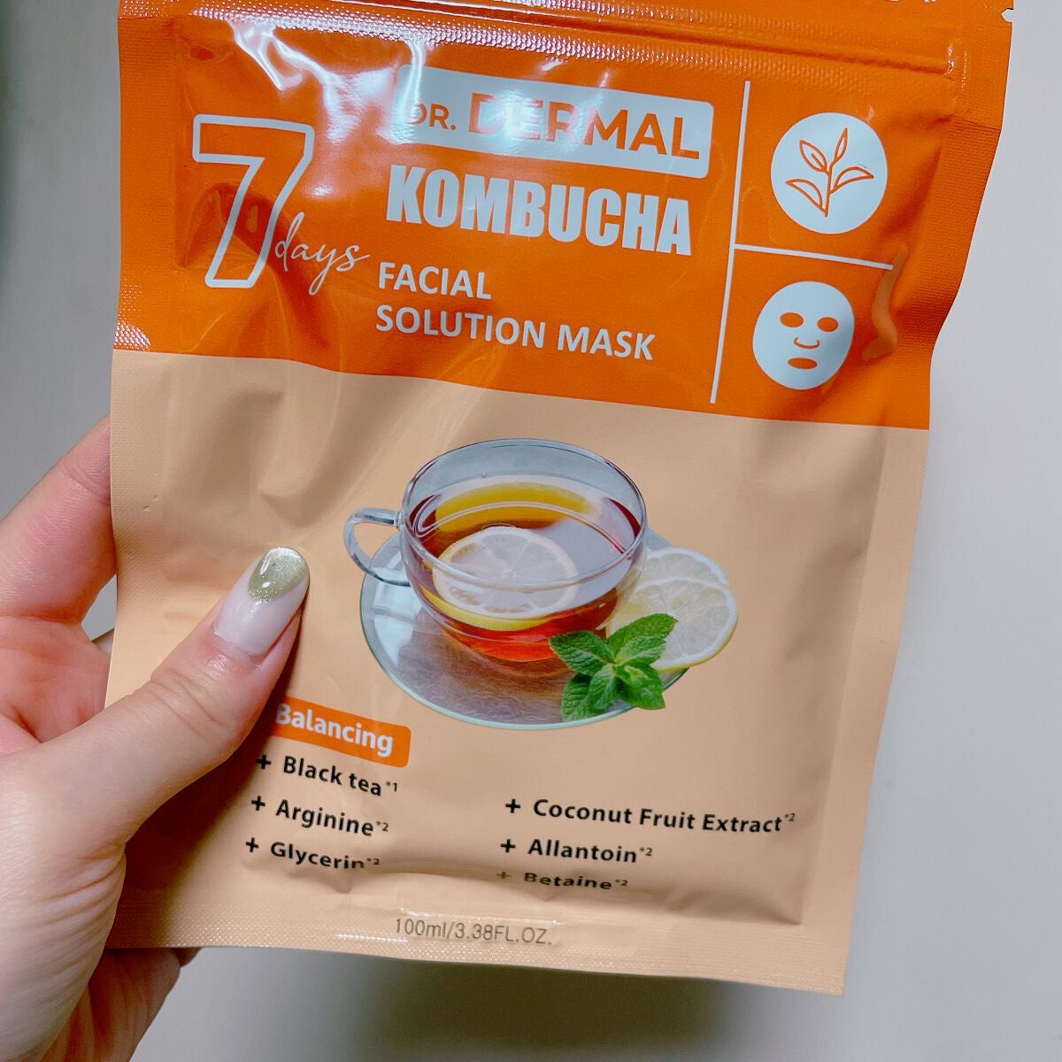 7days フェイシャルソリューションマスク コンブチャ|drdermalの口コミ 【7days フェイシャルソリューションマスク