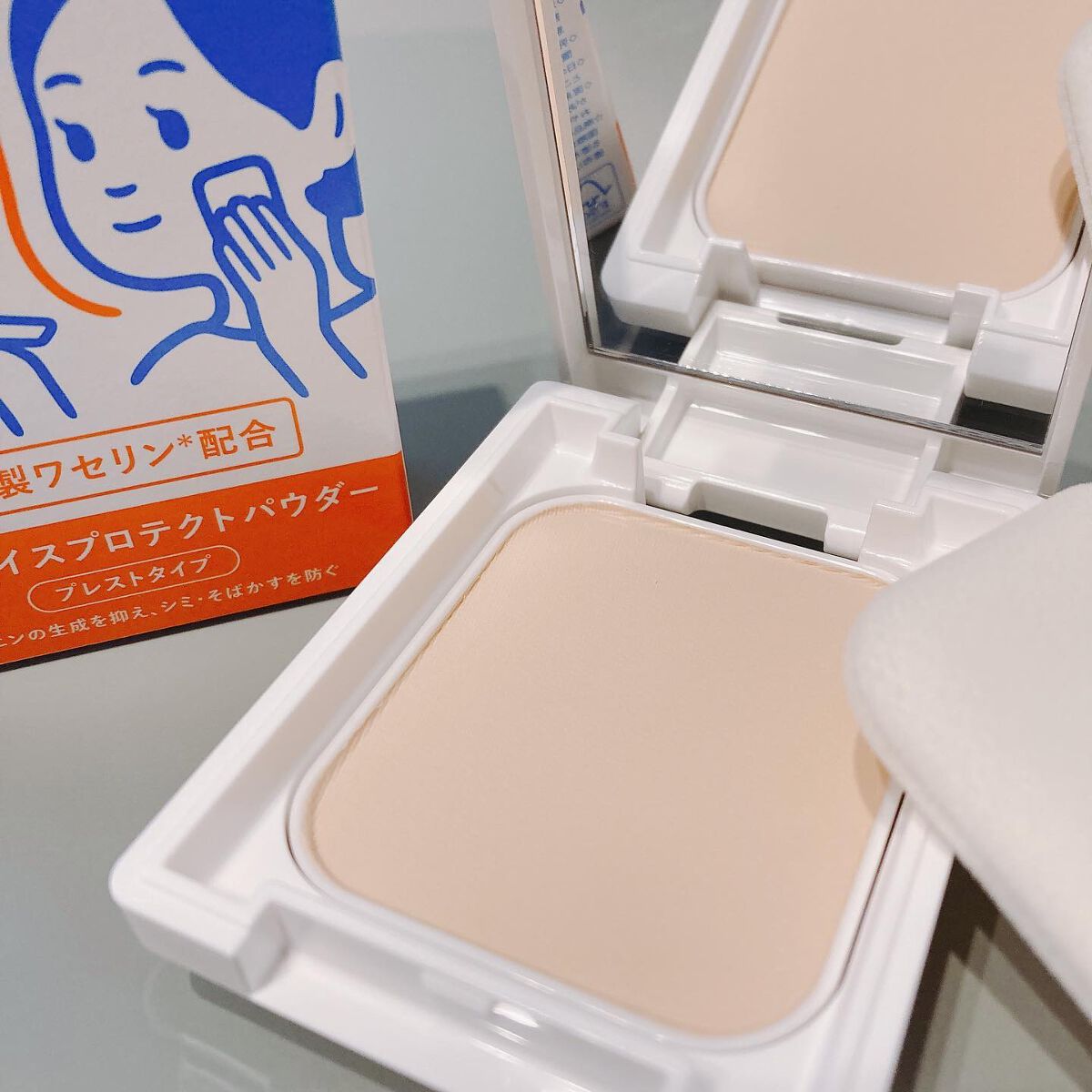 薬用フェイスプロテクトパウダー|ihadaの口コミ 乾燥肌におすすめのプレストパウダー! 𝟤𝟢𝟤21027 『イハダ 薬用フェイス