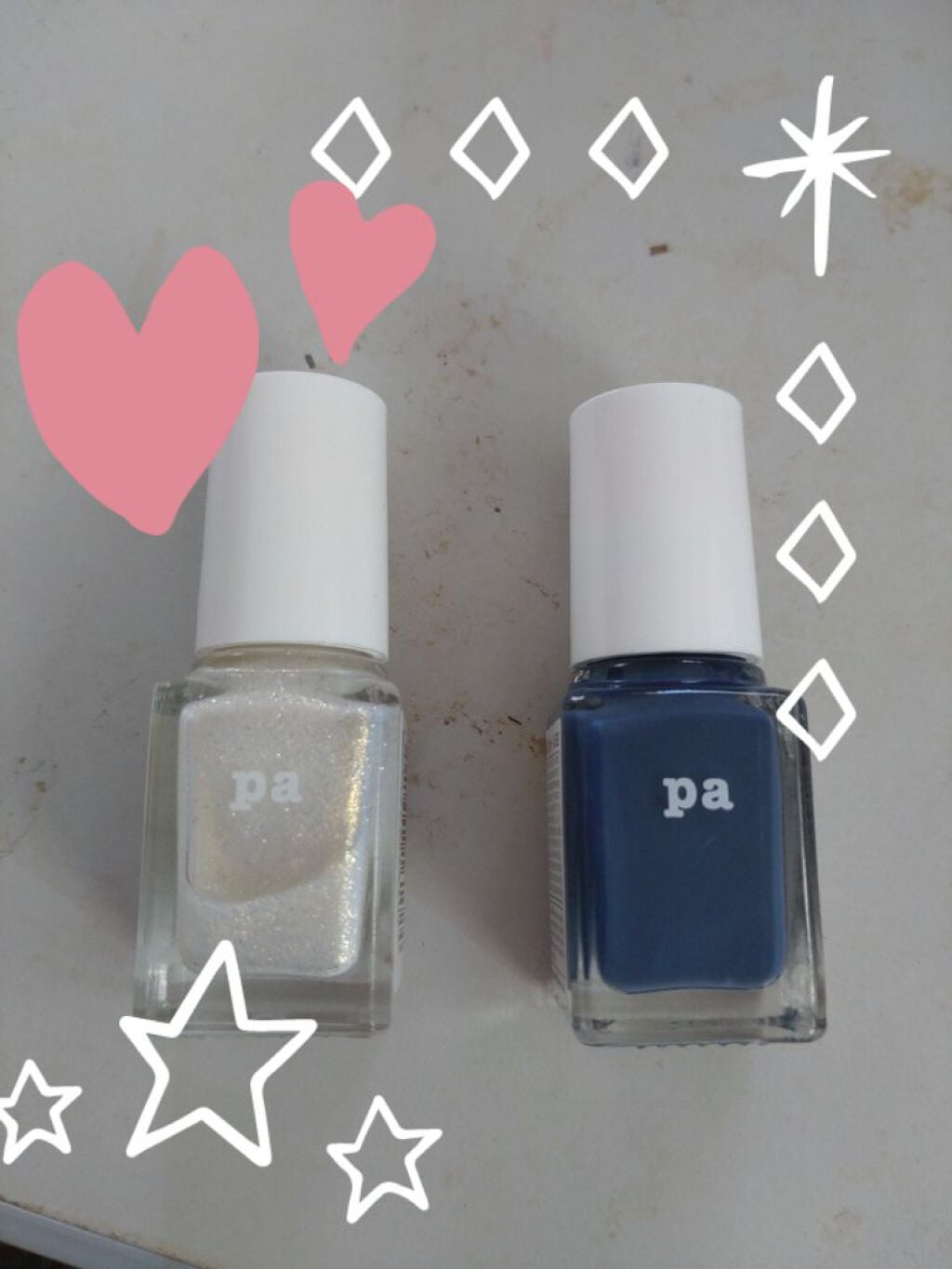 Pa ネイルカラー|pa Nail Collectiveの口コミ プチプラネイルです💅 久しぶりに塗ったので、はみ出まくり(笑) By 巡