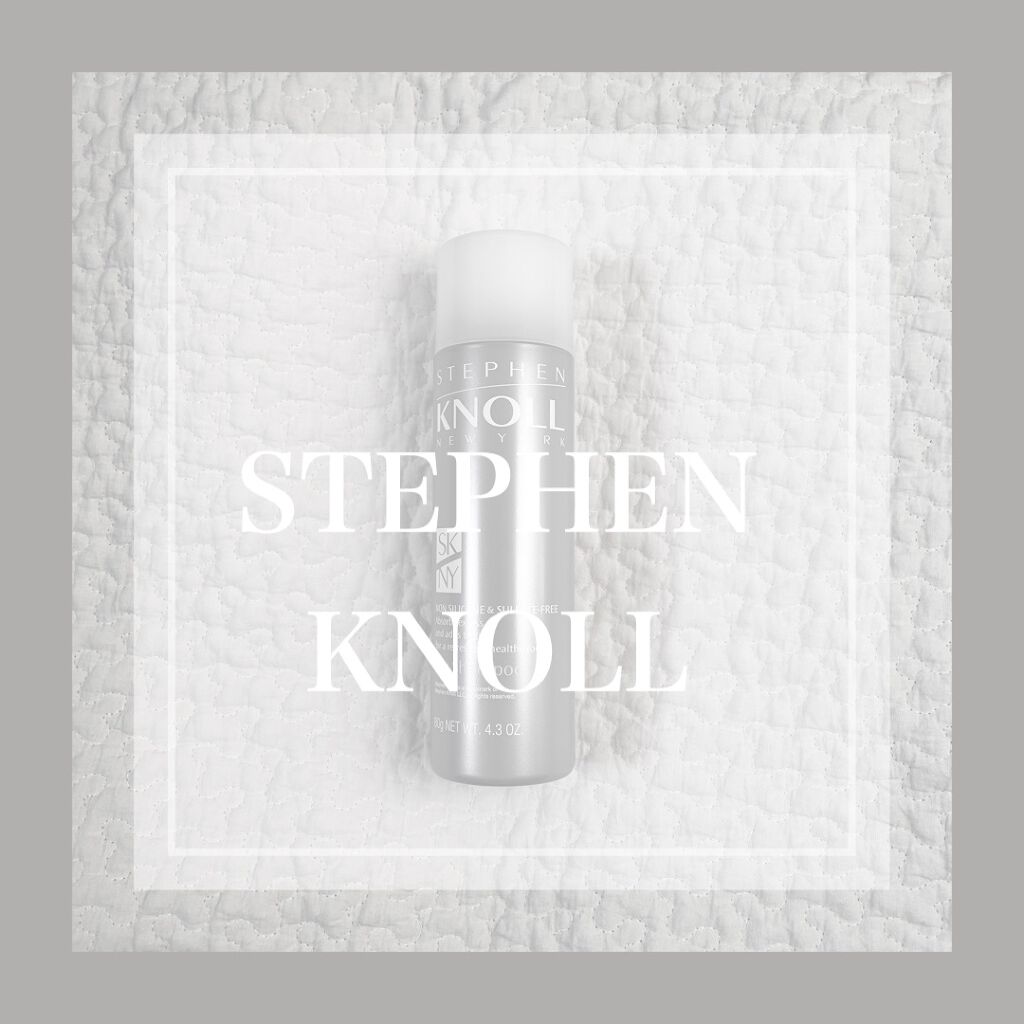 ドライ シャンプー|スティーブンノル ニューヨークの口コミ Stephen Knoll ドライシャンプー By ちむ。混合肌30代前半
