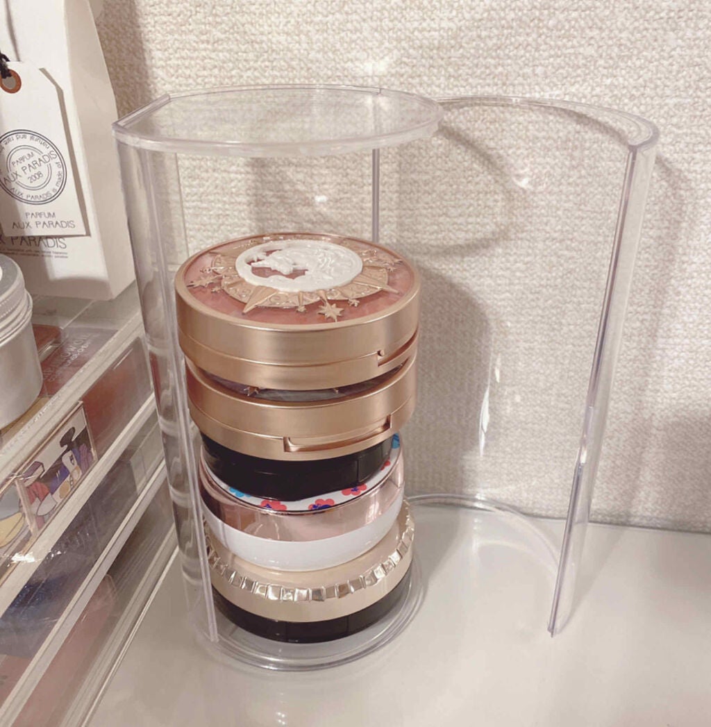 コスメ収納紹介|セリアの口コミ 超優秀!100均で買えるおすすめコスメ!こんな収納ケースが欲しかった By ゆんさん⛄️乾燥肌30代