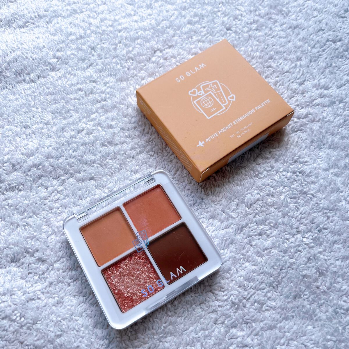 プチポケットアイシャドウパレット|so Glamの口コミ イエベにおすすめのパウダーアイシャドウ!タイコスメ So Glamソーグラム