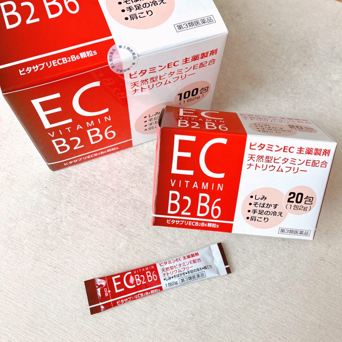 ビタミンec 主薬製剤医薬品|サンドラッググループの効果に関する口コミ ビタミンceb2b6 By じじふすフォロバ100 Lips