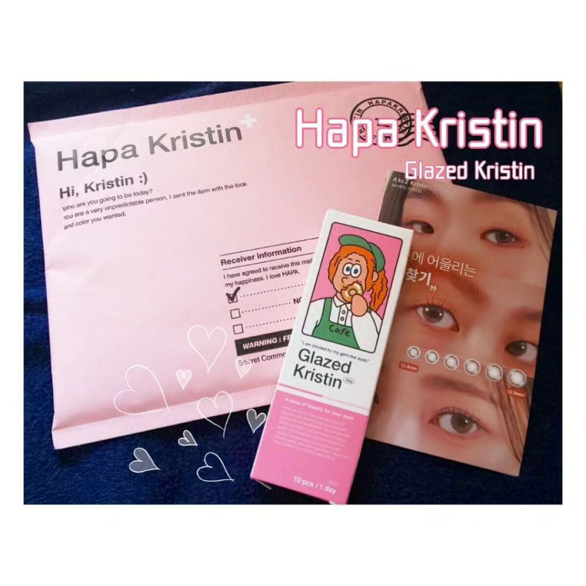 Glazed Krirtin|hapa Kristinのカラコンレポ・着画口コミ Pr ハパクリスティン さんから By 🐴馬刺し