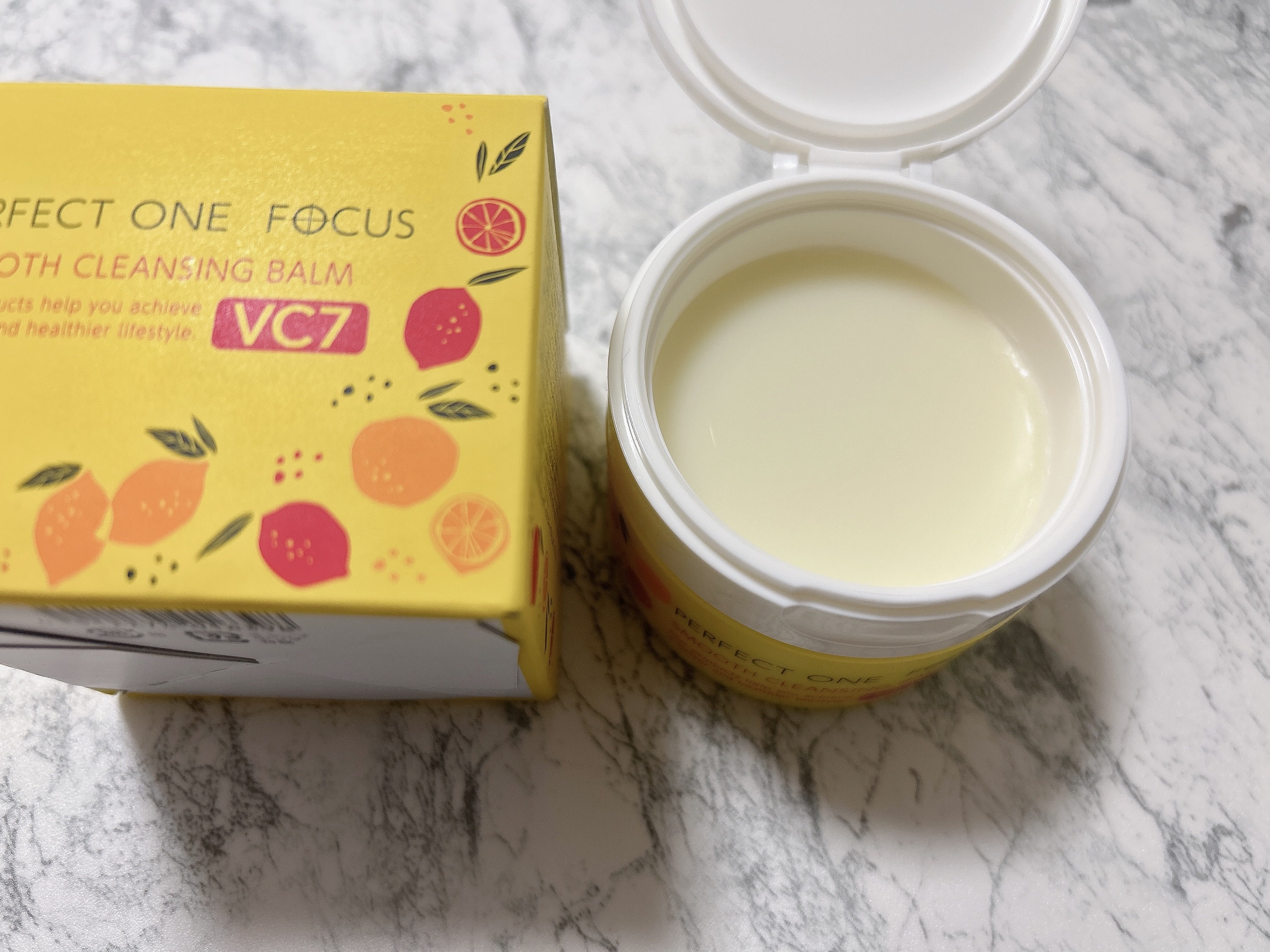 【限定クレンジングバーム】スムースクレンジングバーム VC7｜PERFECT ONE FOCUSの口コミ - \毛穴ケアで大人気／ パーフェクトワンフォーカス by ぷゐちゃん(普通肌) | LIPS