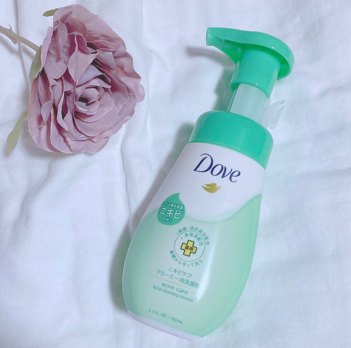 ダヴの泡洗顔 ビューティモイスチャー クリーミー泡洗顔料他、1商品を使った口コミ 『dove』 ビューティーモイスチャークリーミー