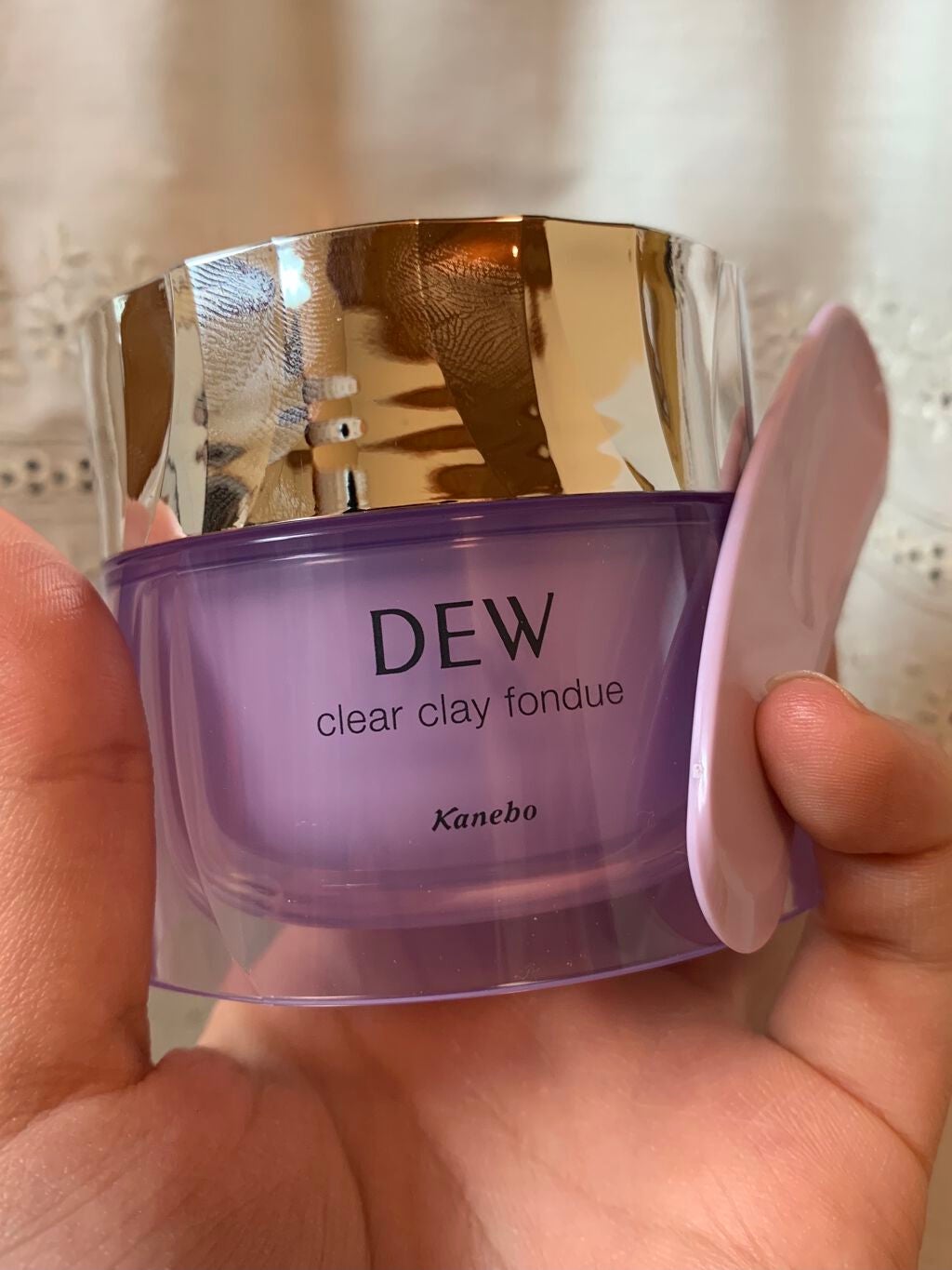 クリアクレイフォンデュ|dewの口コミ Dew クリアクレイフォンデュ By まりも脂性肌20代後半 Lips