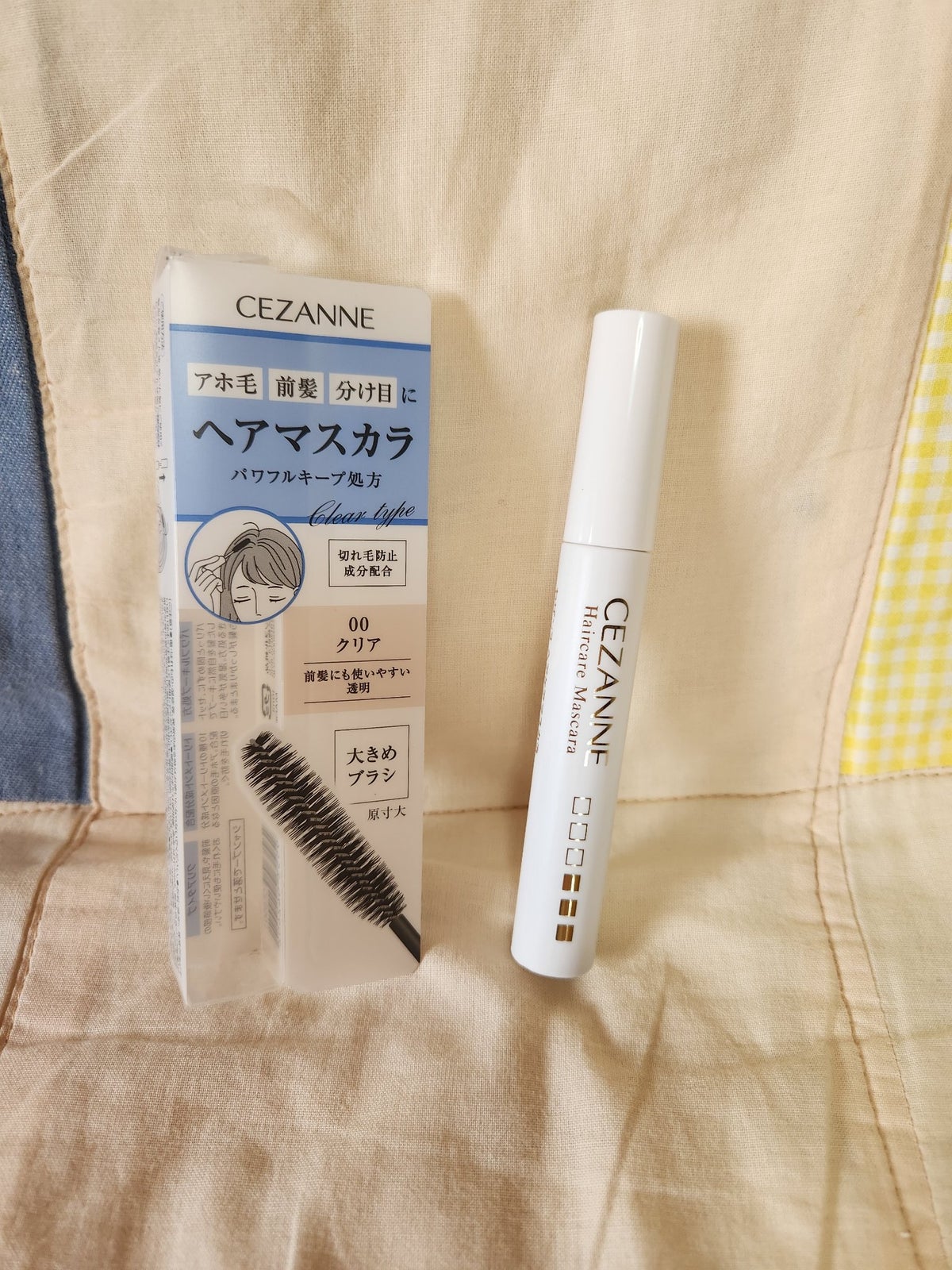 ヘアケアマスカラ|cezanneの口コミ 【使った商品】 Cezanne ヘアケアマスカラ By Aki乾燥肌 Lips