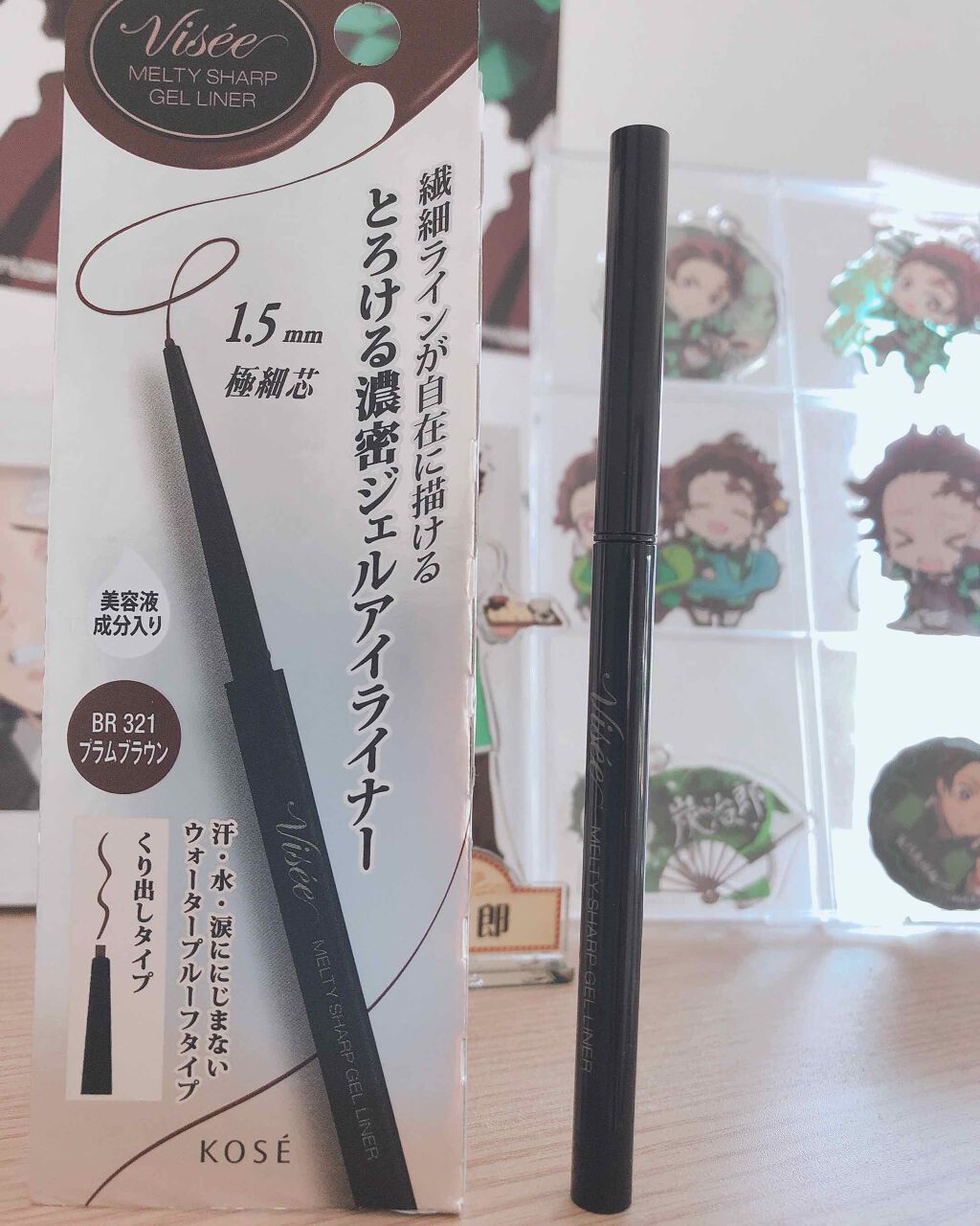 メルティシャープ ジェルライナー|viséeの口コミ こちらいつも使ってるcanmakeのクリーミータッチライナーの在庫が無くて急遽買った