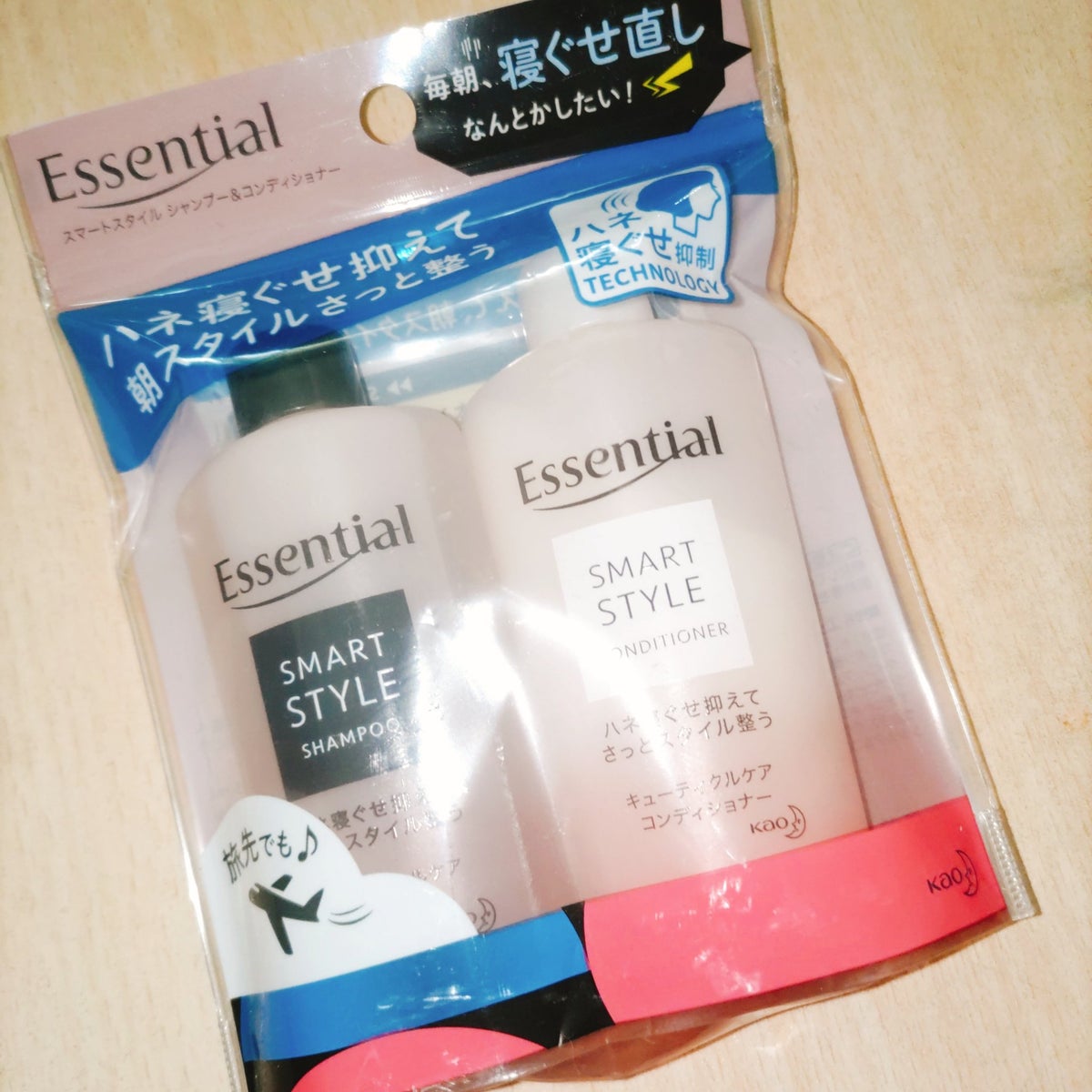 寝ぐせ抑制 シャンプー/コンディショナー|エッセンシャルの辛口レビュー エッセンシャル 寝ぐせ抑制 シャンプー/コンディショナー By