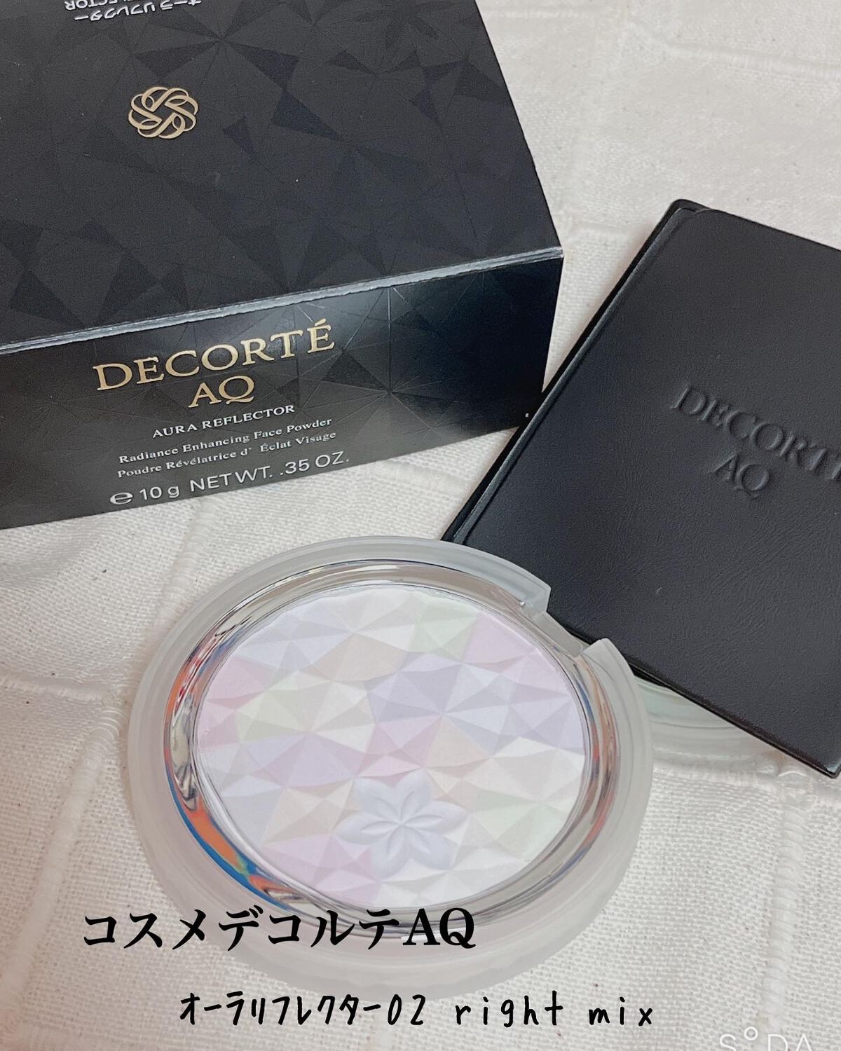 Aq オーラ リフレクター 02 Light Mix 繊細な光がまざり合う軽やかな印象|decortÉの口コミ「⭐️購入品⭐ コスメ