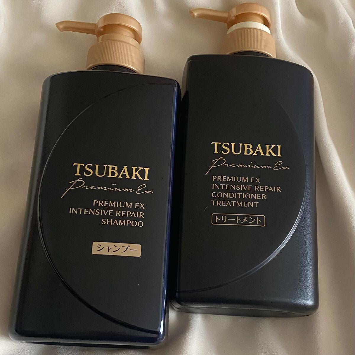 プレミアムex インテンシブリペア <シャンプー>/コンディショナー<ヘアトリートメント> |tsubakiの口コミ ダメージケアの