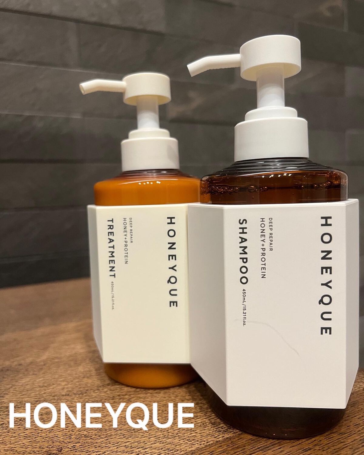 ディープリペア シャンプー モイスト/ヘアトリートメント モイスト|ハニークの口コミ Honeyque シャンプートリートメント By