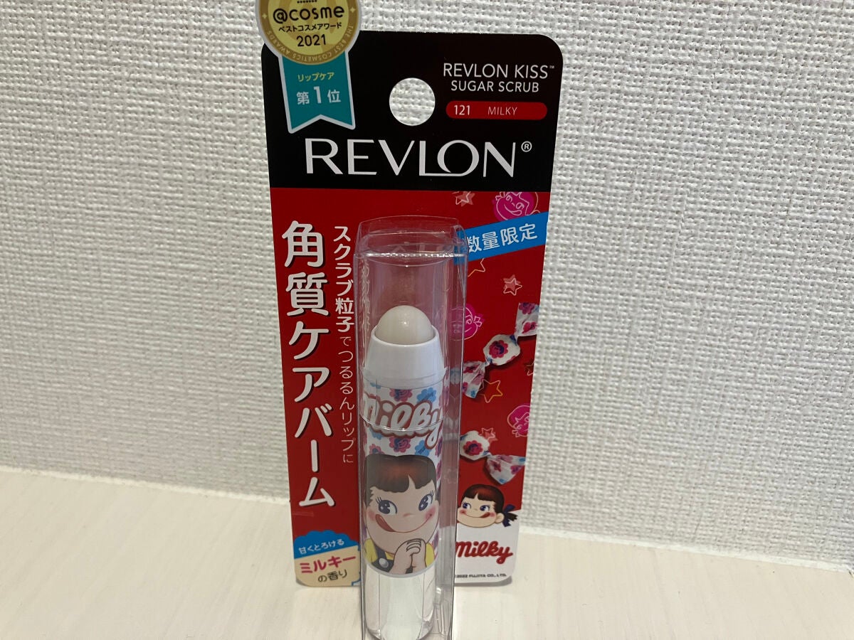 【限定リップスクラブ】キス シュガー スクラブ|revlonの口コミ 買うの迷ってる方、参考になれば嬉しいです🥲 By まるのすけコスメ