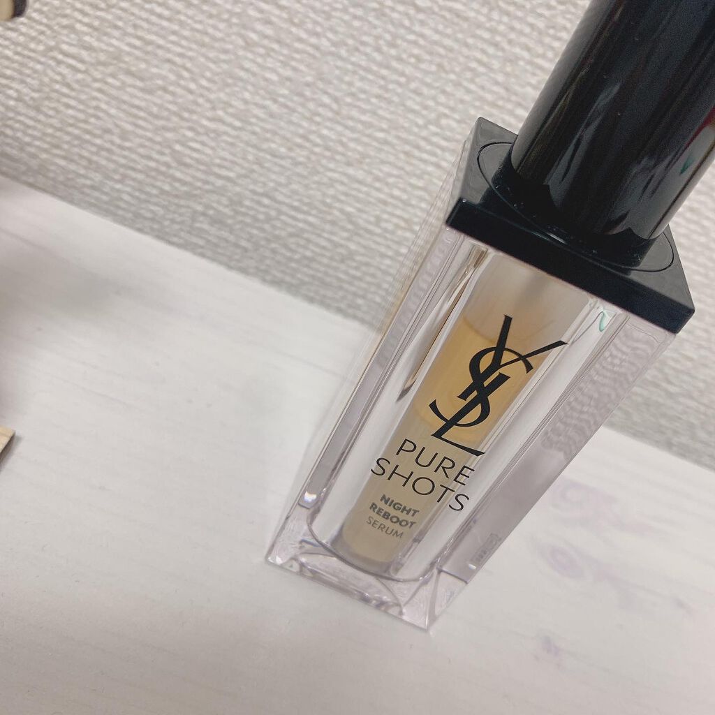 ピュアショット ナイト リチャージセラム|yves Saint Laurent Beauteの口コミ ♡ ずっと気になっていた Yslの夜