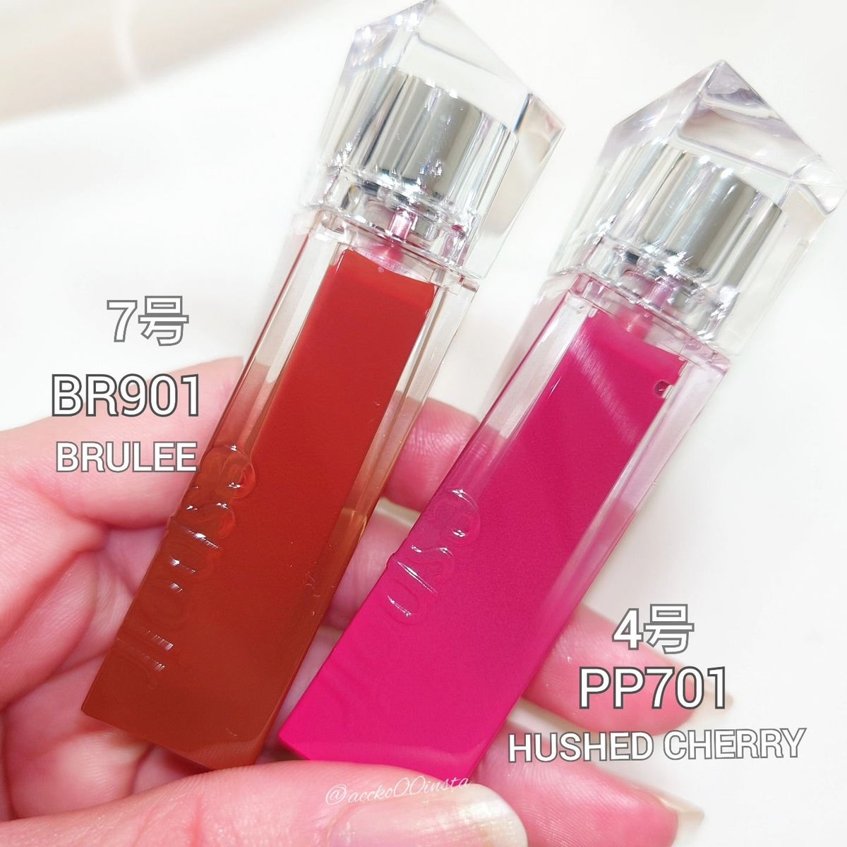 Accko On Lips 「espoir クチュールリップティントグレイズ 」 Lips