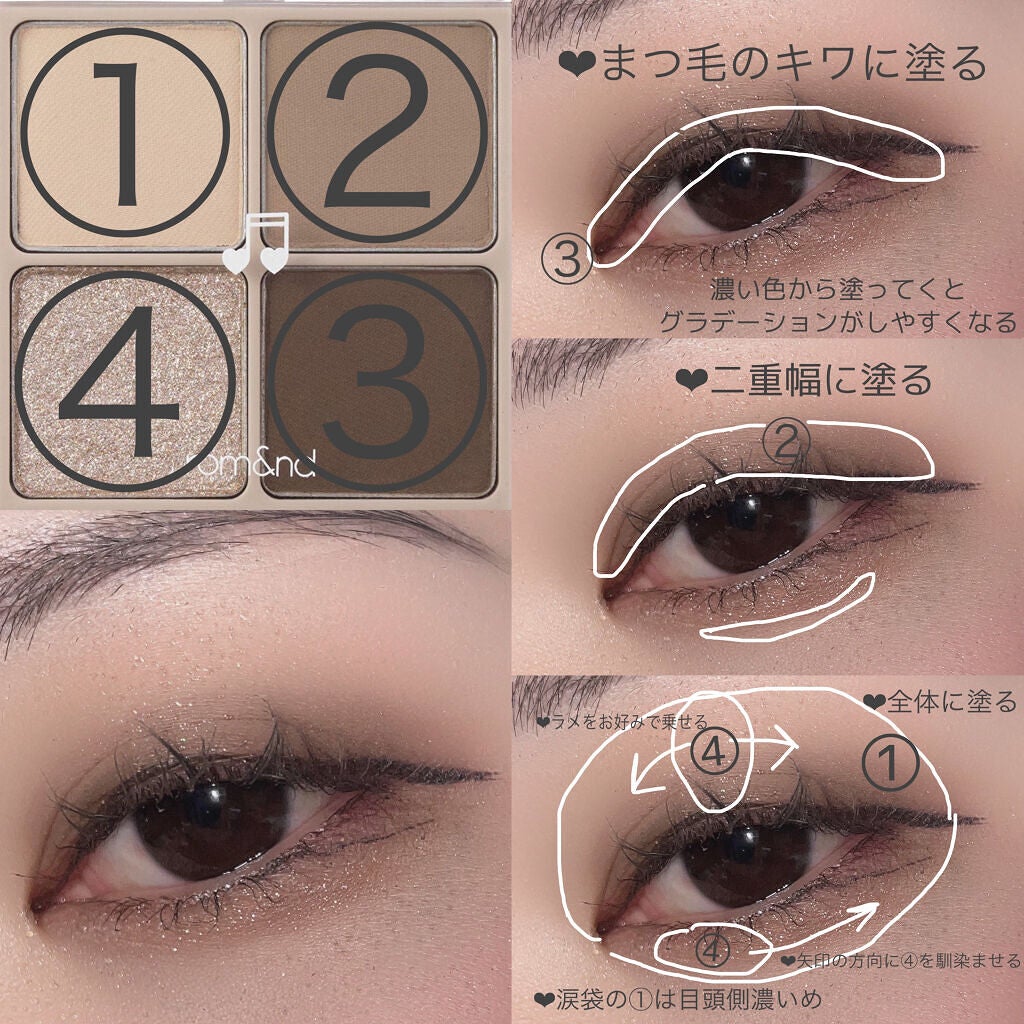 ベターザンアイズ ミュージックシリーズ|romandndの口コミ ブルベにおすすめのアイシャドウパレット!ブルベ向き!特にミューテッドサマー