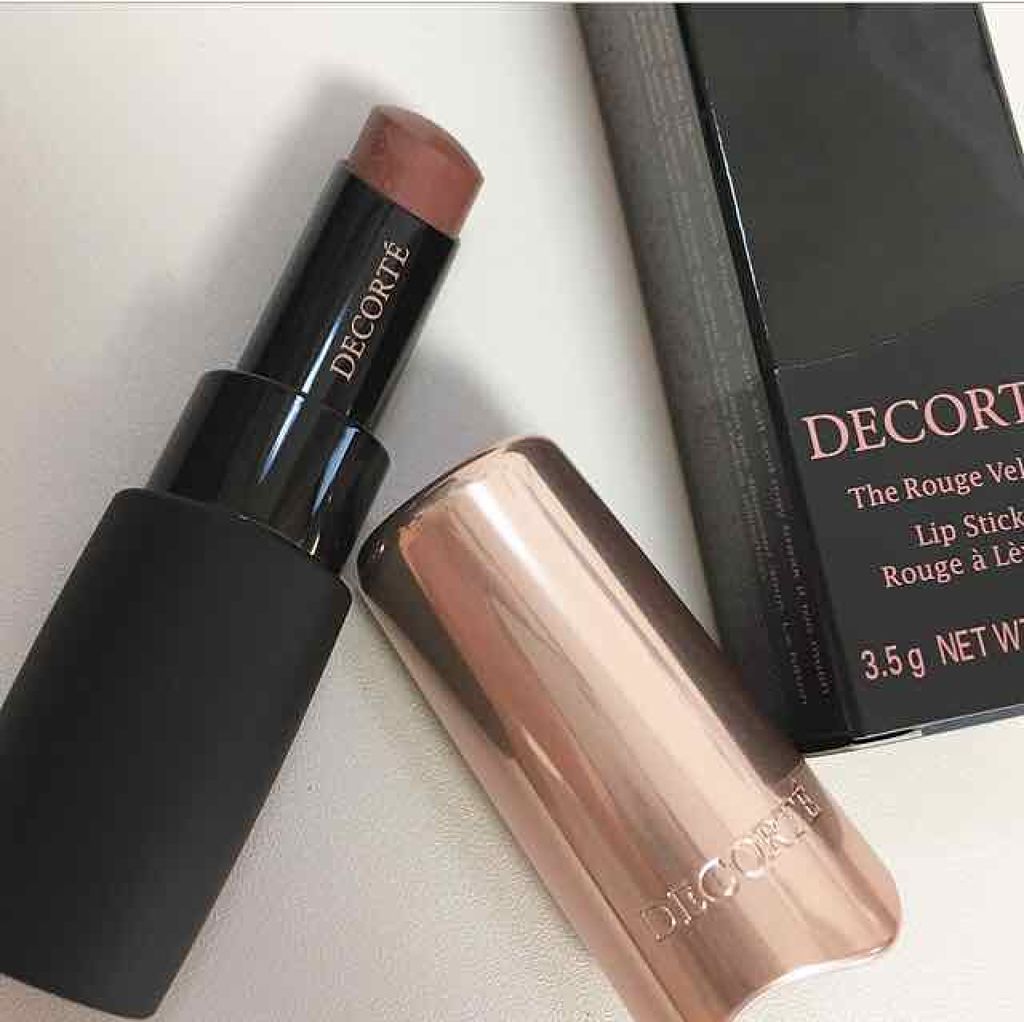 ザ ルージュ ベルベット|decortÉの人気色を比較 おしゃれな秋色リップ💄 コスメデコルテ By Manami敏感肌30代前半