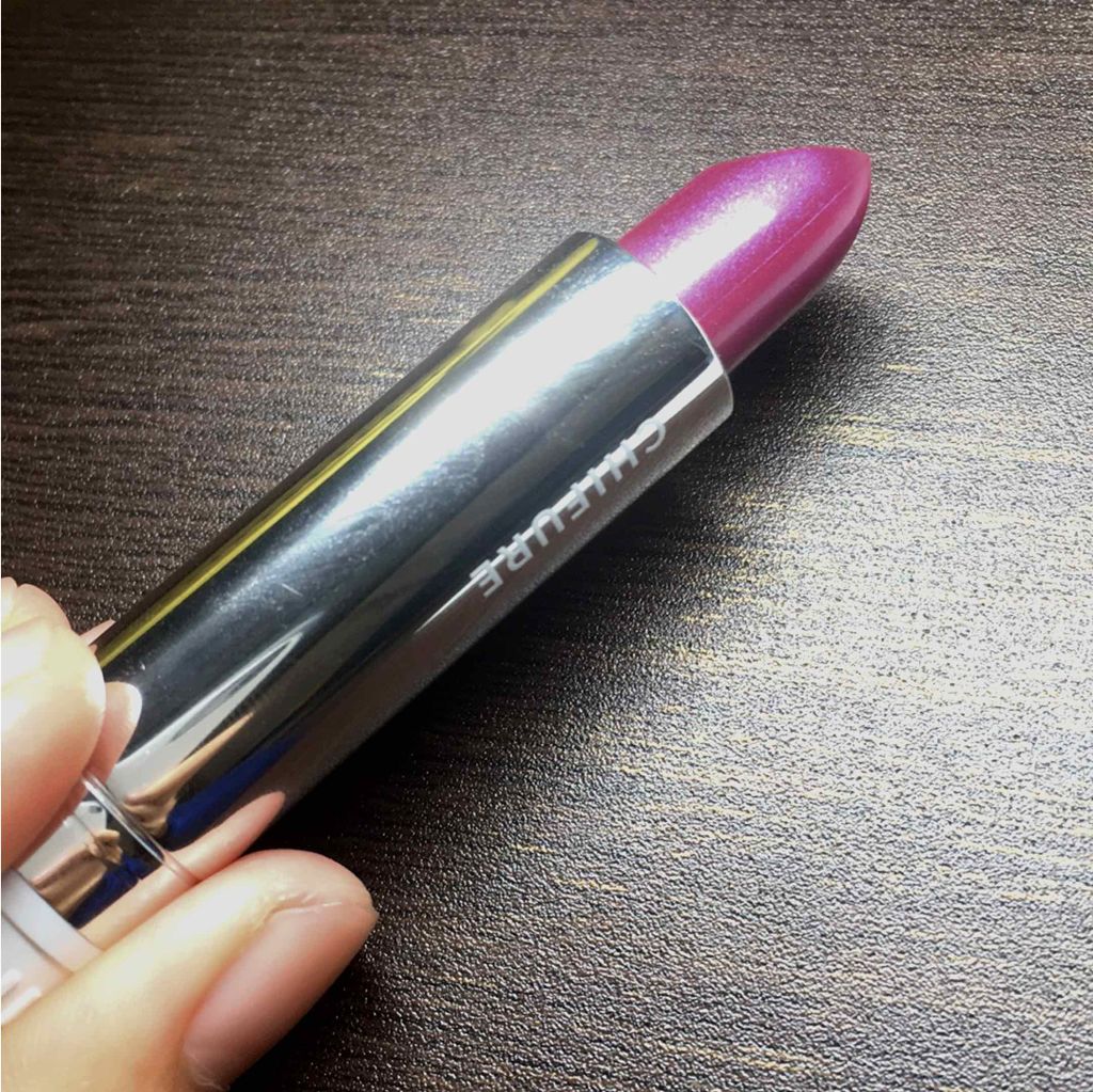 口紅(詰替用)|ちふれの口コミ「ちふれ371番 見た目は結構 紫! って感」 By Kano🙈💄敏感肌10代前半 Lips