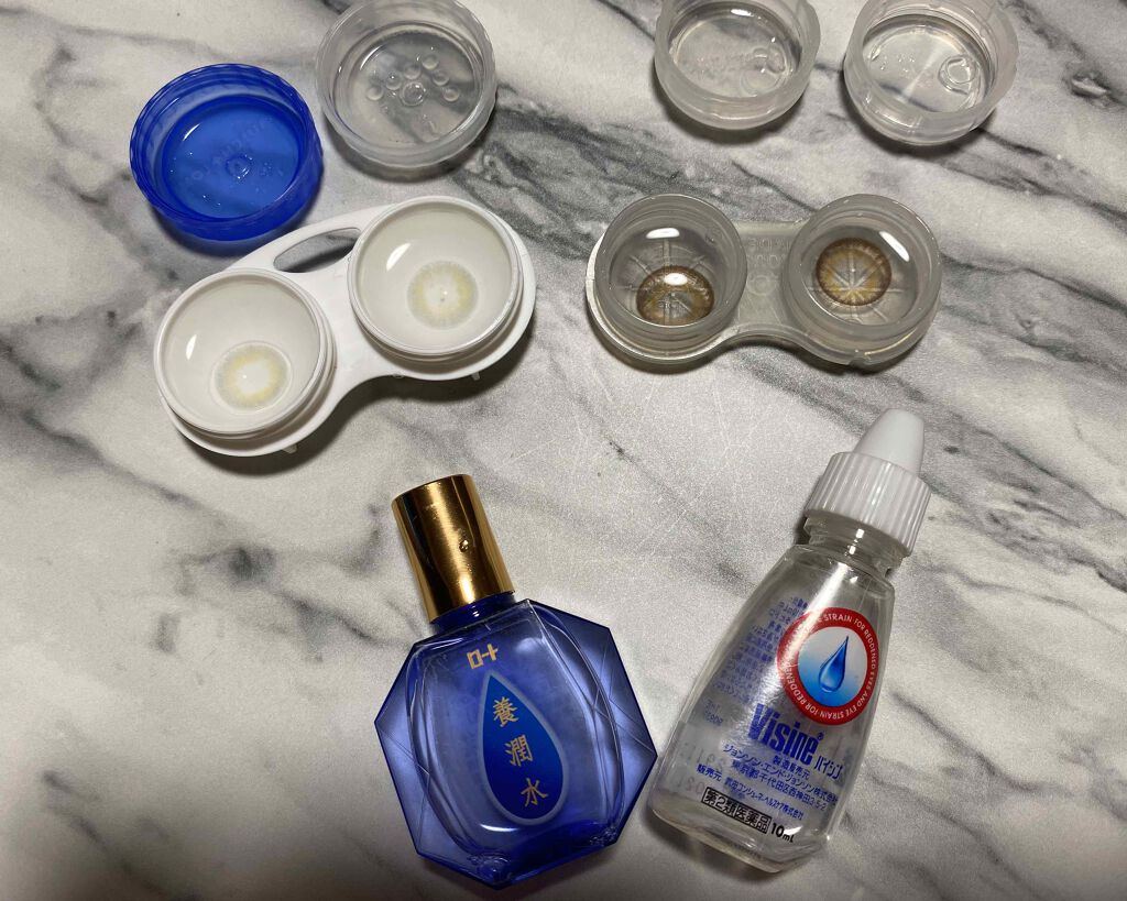 ロート養潤水医薬品|ロート製薬を使った口コミ ポーチの中身~眼球編~ ★ロシアンベルベットグレー。 By ゆー使い切りand購入品