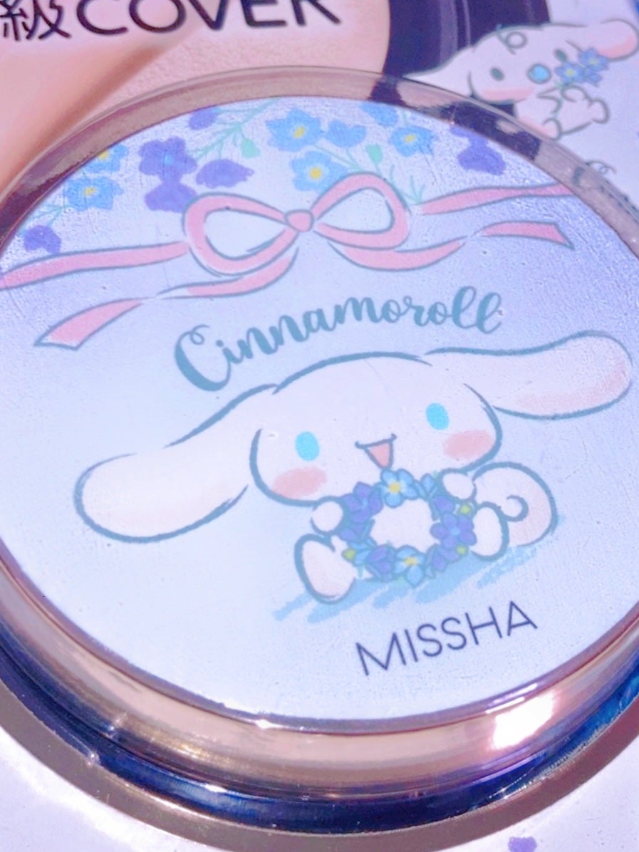 【限定クッションファンデーション】m クッション ファンデーションプロカバー|misshaの口コミ メモ Misshaとシナモロール