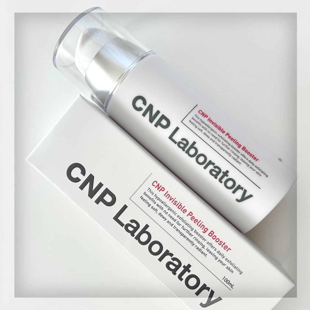 インビジブルピーリングブースターエッセンス|cnp Laboratoryの口コミ 𓍯peeling Booster⌇cnp
