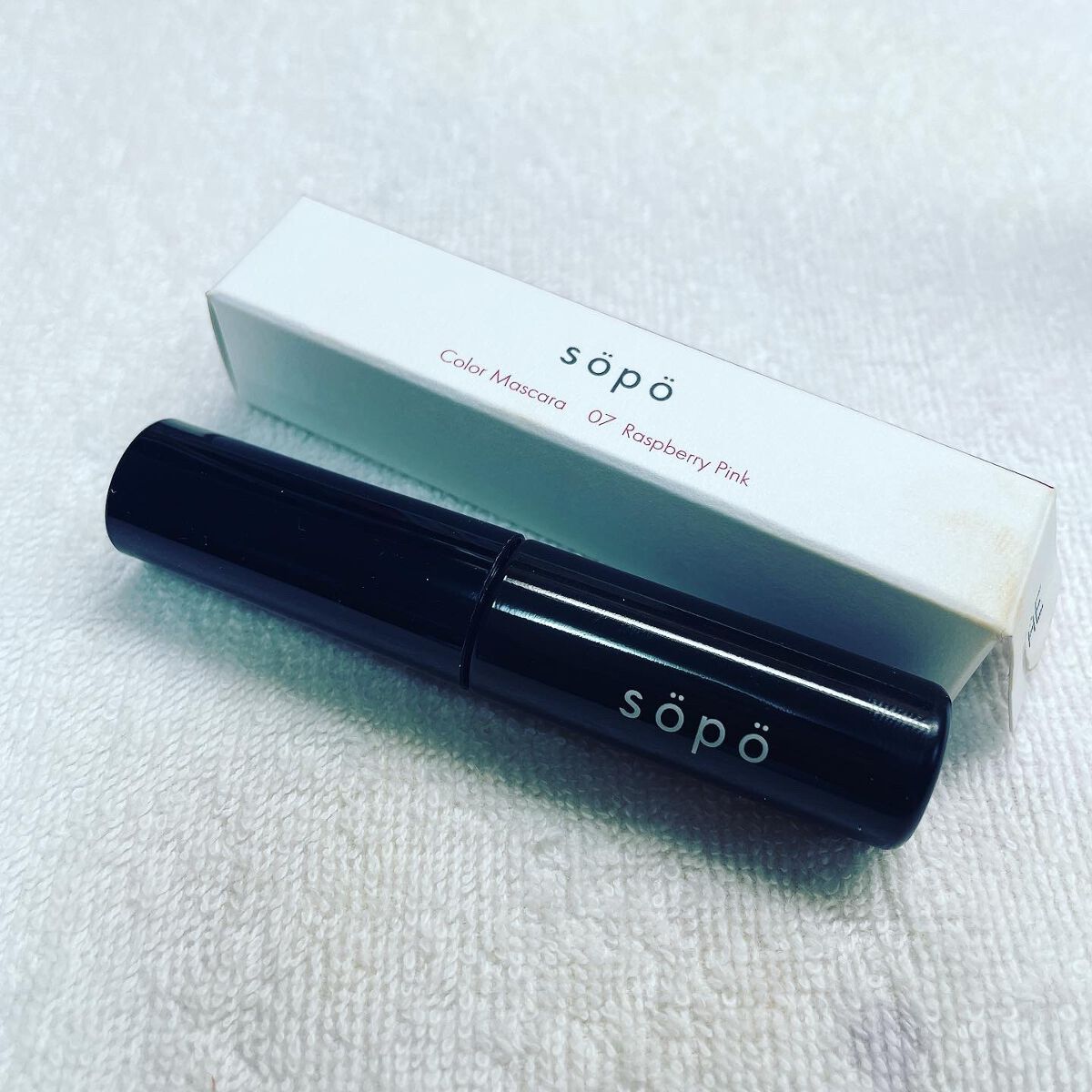 カラーマスカラ|sopoの口コミ 「sopo カラーマスカラ 07 ラズベリーピンク」 By Marin20代前半 Lips