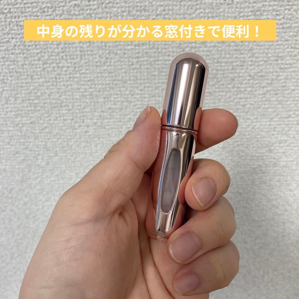 底部充填方式アトマイザー|daisoの口コミ 超優秀!100均で買えるおすすめコスメ!ダイソーで見つけた! 簡単充填アトマイザー! By