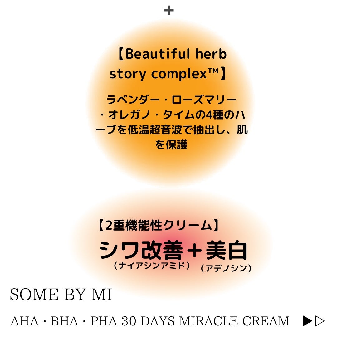 Aha·bha·pha 30デイズミラクルクリーム|some By Miの口コミ Pr Somebymiofficialjp By
