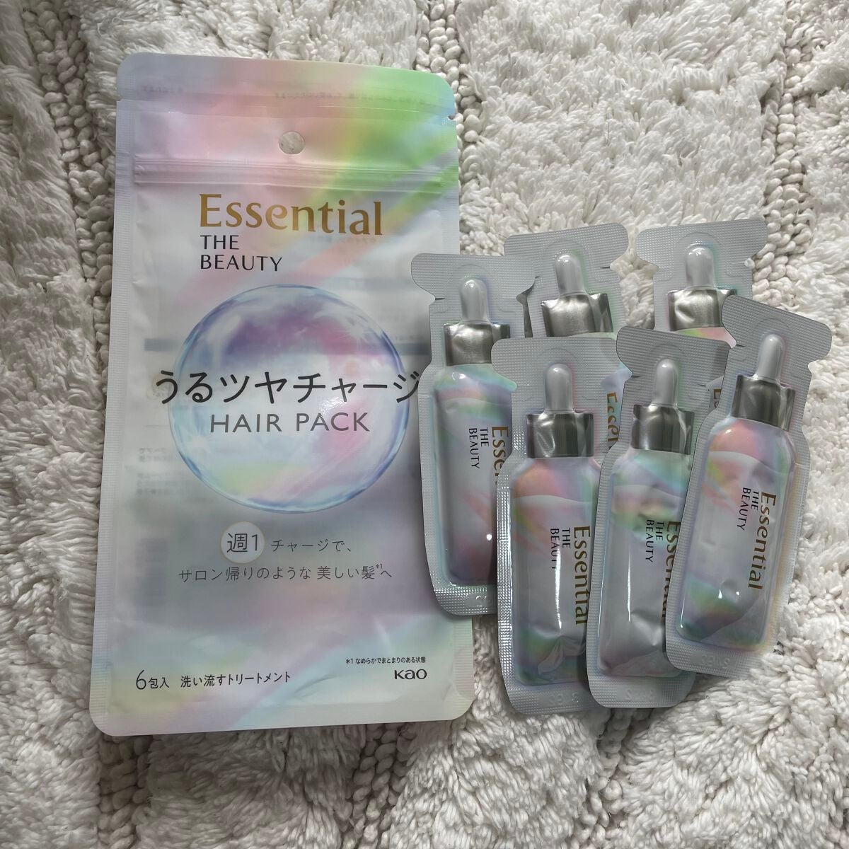 ザビューティ うるツヤチャージヘアパック|エッセンシャルの口コミ エッセンシャル うるツヤチャージ ヘアパックをモニターにてお試しさせて
