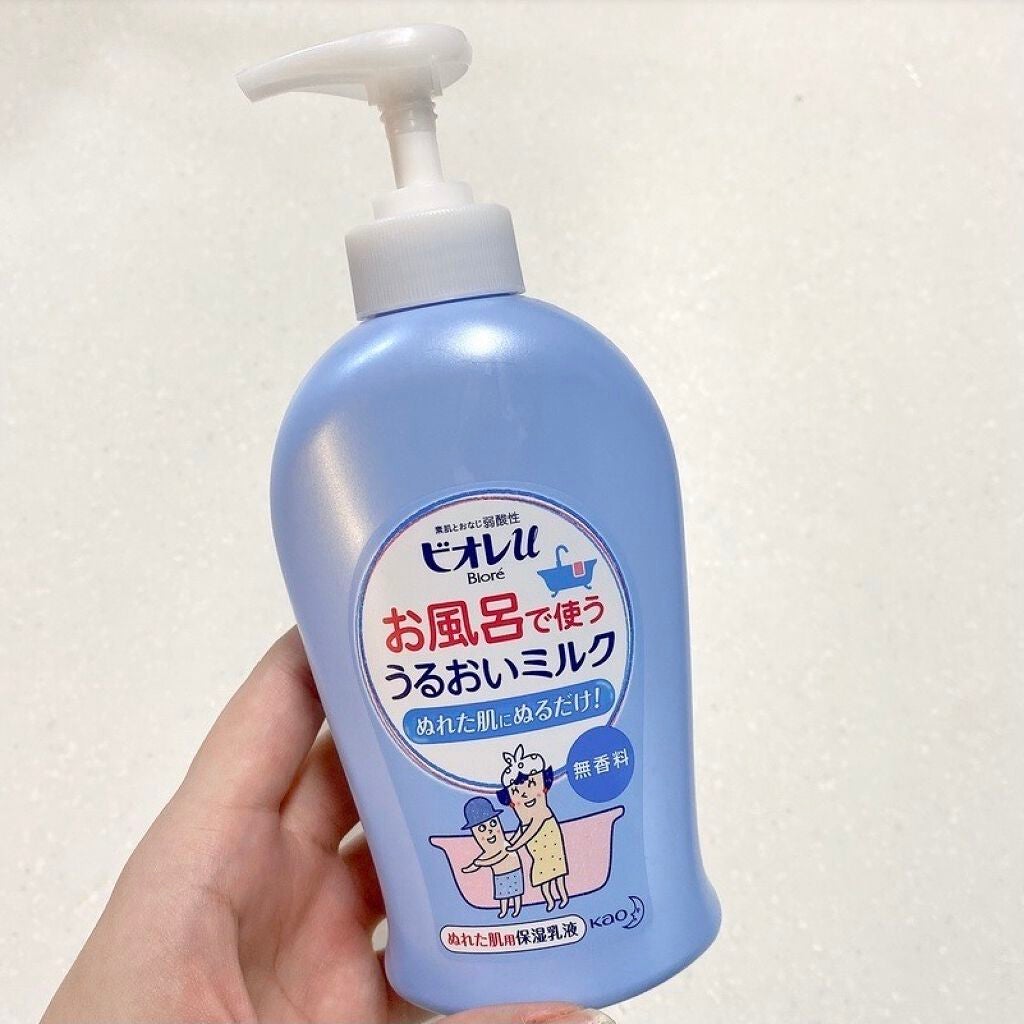 お風呂で使う うるおいミルク 無香料|ビオレuの口コミ リピ4回目! 家の脱衣所寒くて今まで気合いで塗ってたけど By Yuri
